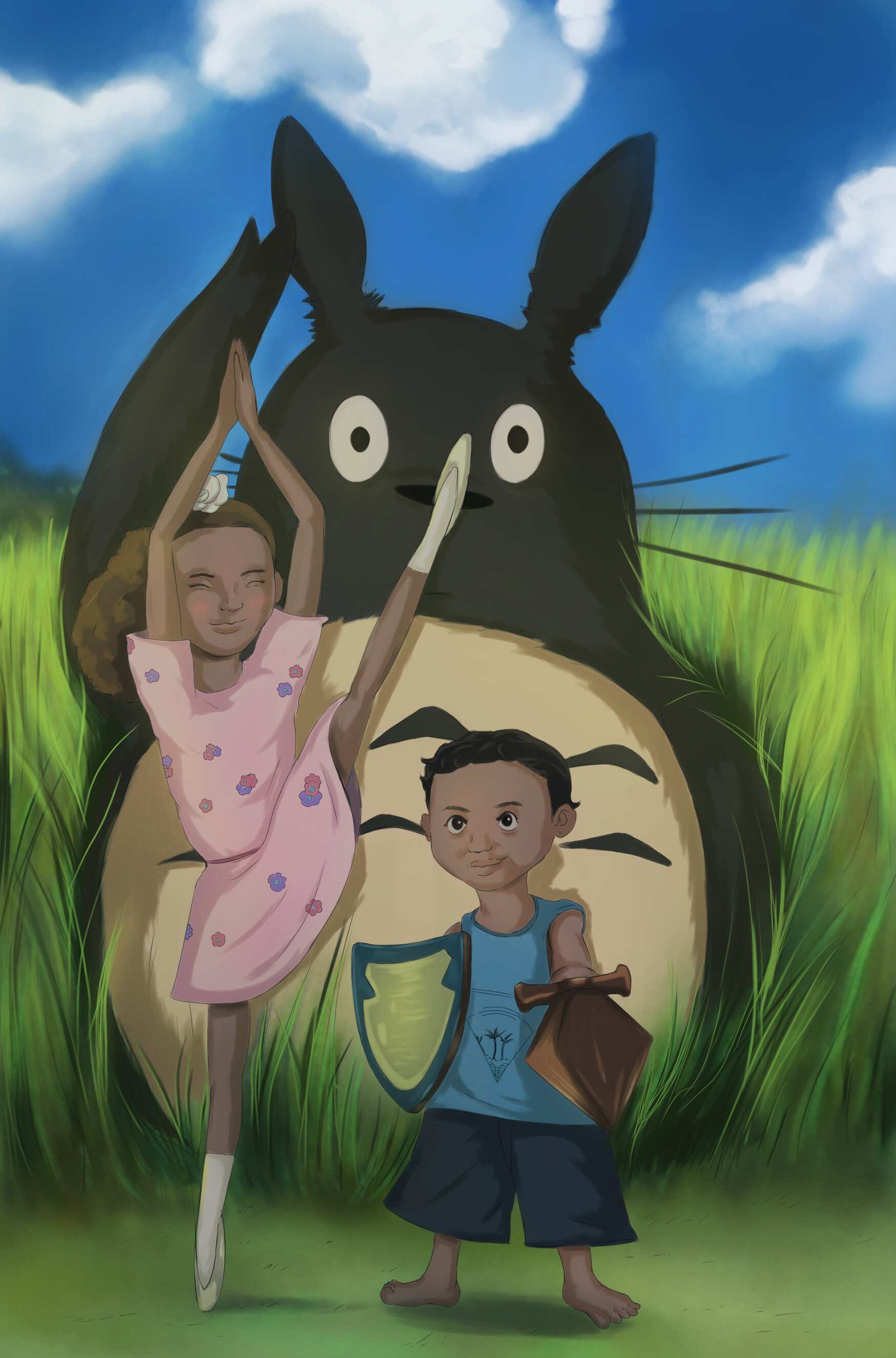 ArtStation - Portrait Style ghibli