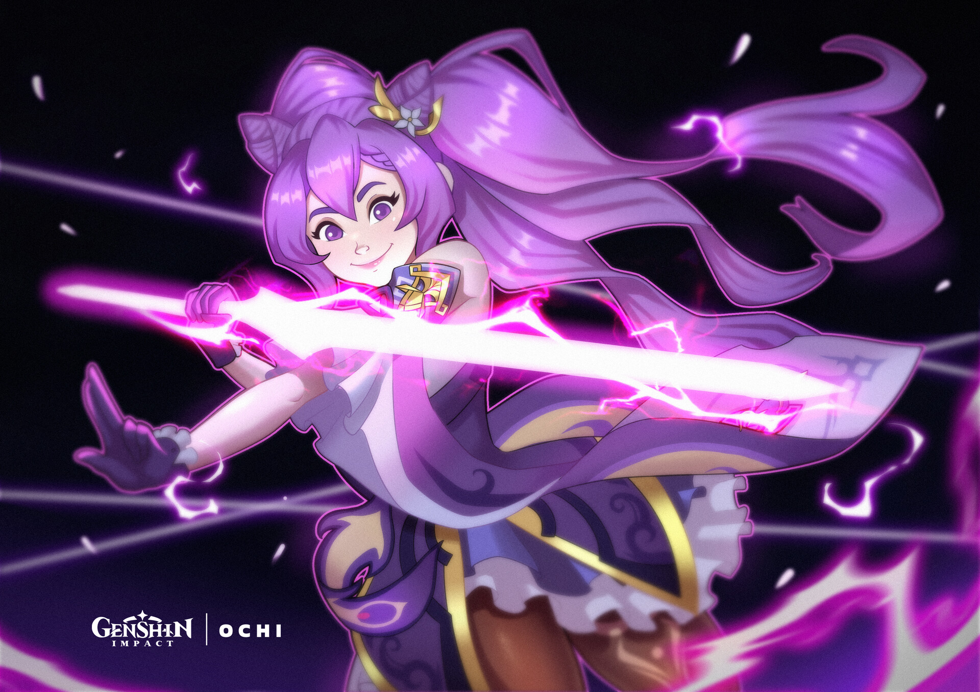 Artstation Keqing Fanart
