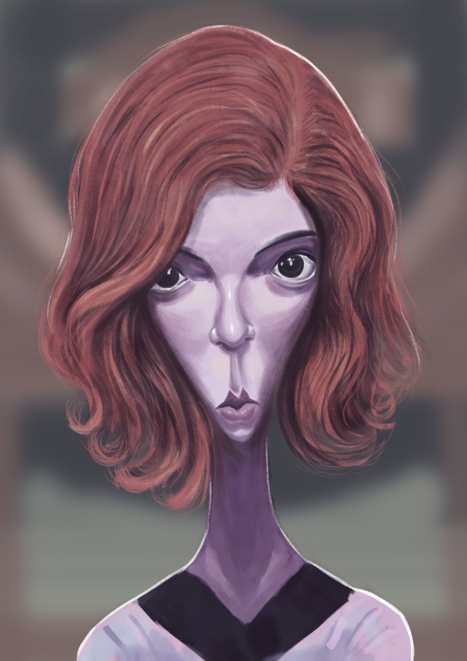 ArtStation - Beth Harmon Study