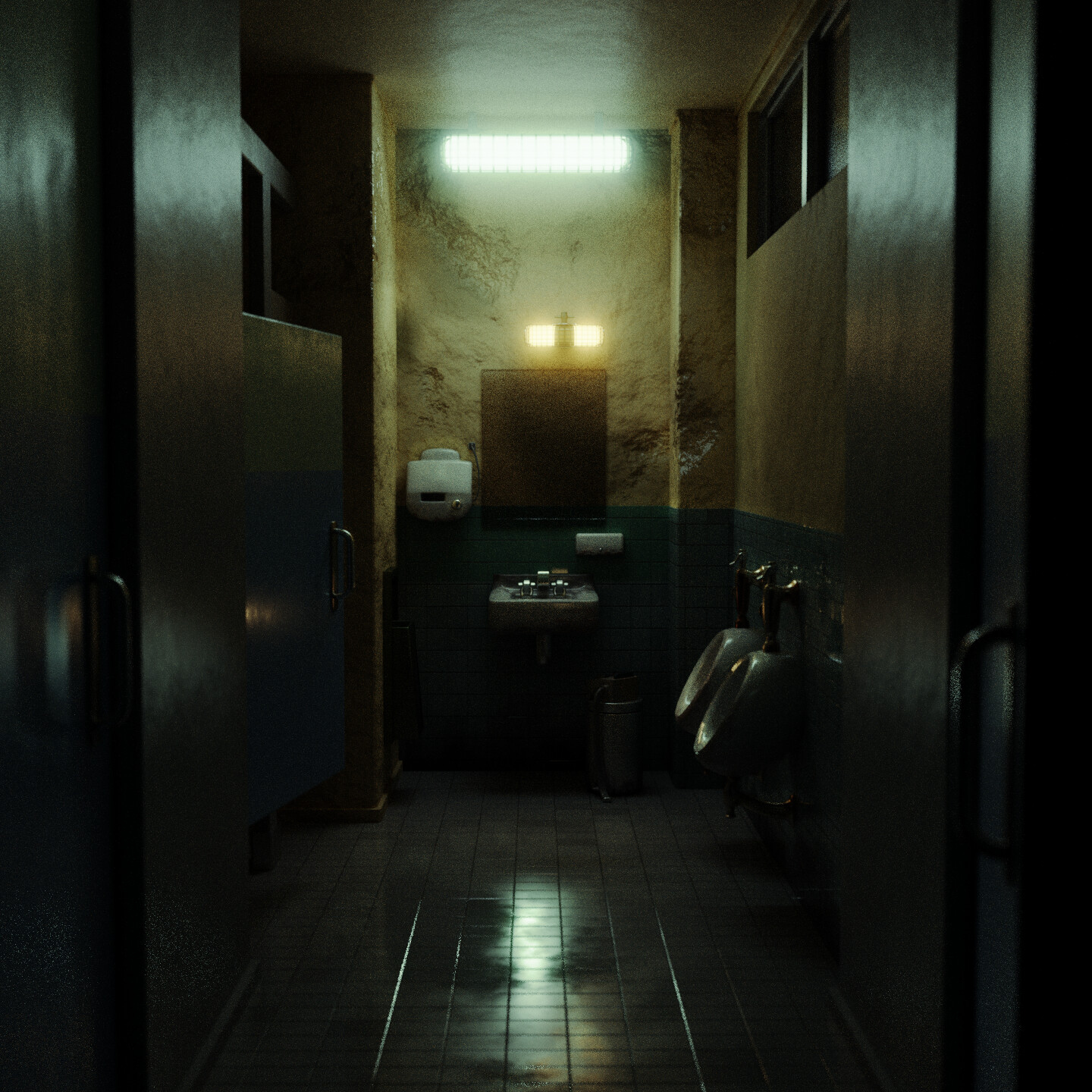 ArtStation - Bathroom spooks