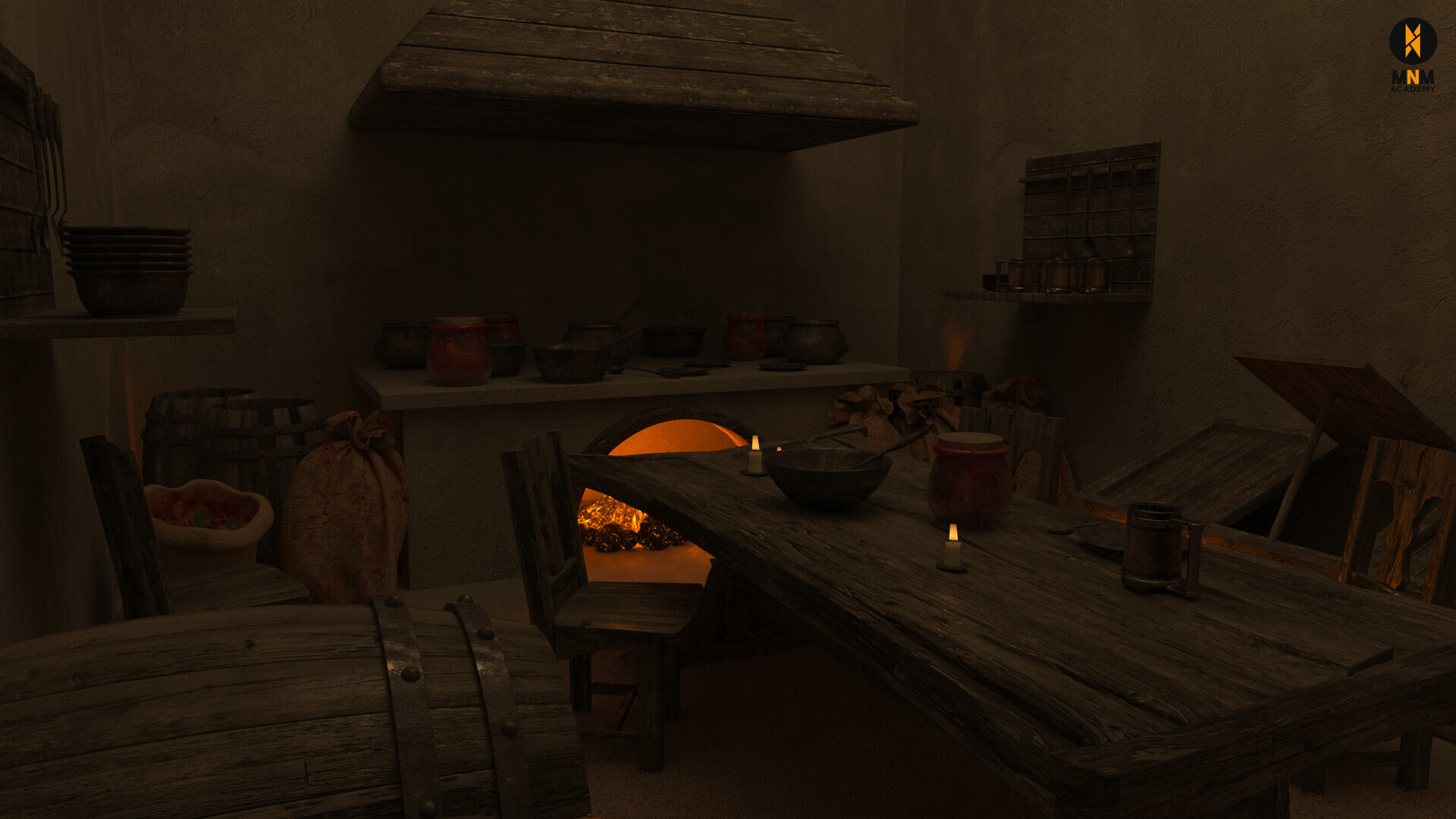 ArtStation - Butcher House Interrior