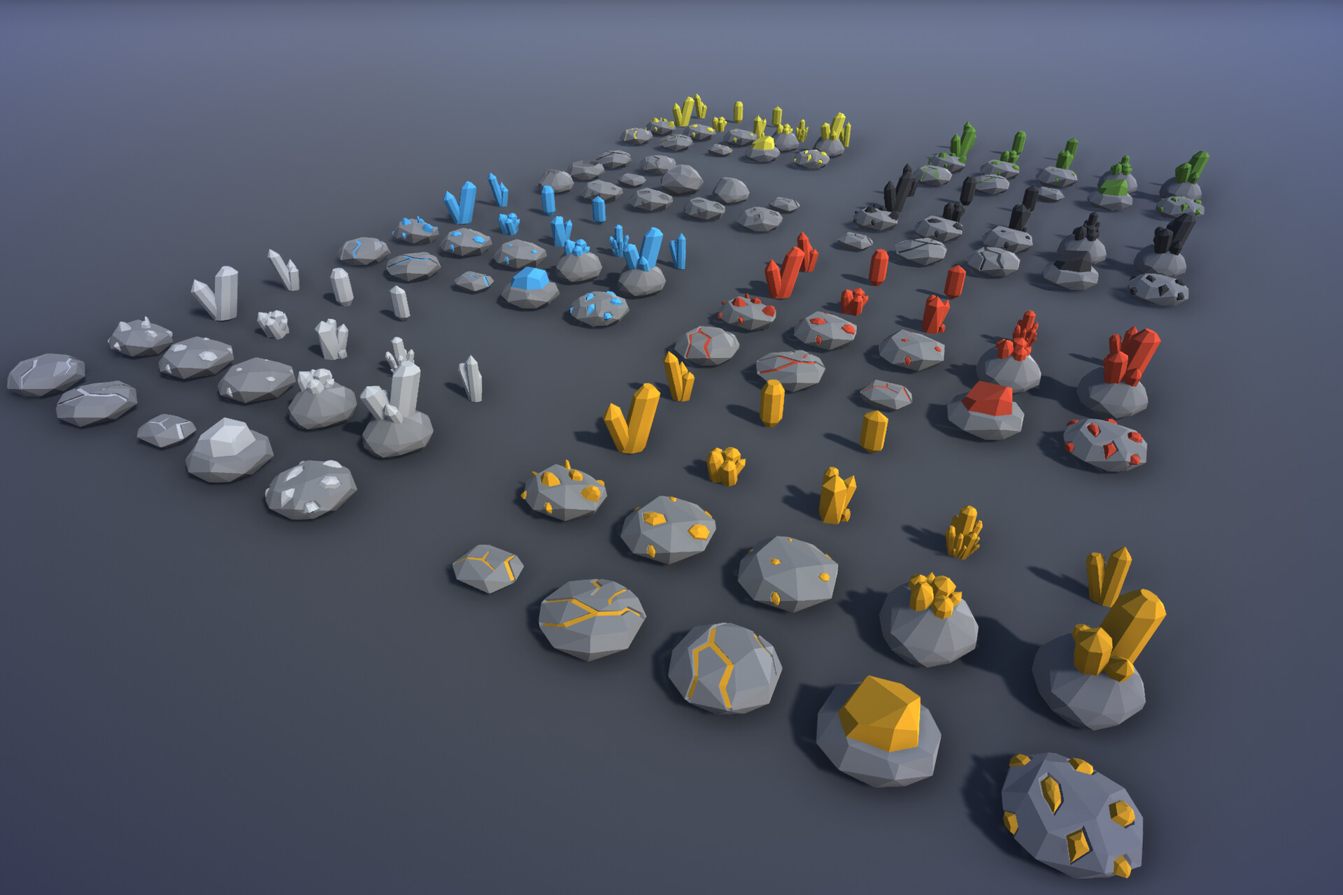 Pure Poly - 3D Models for your Game - Ultimate Low Poly Mining, Cave ...