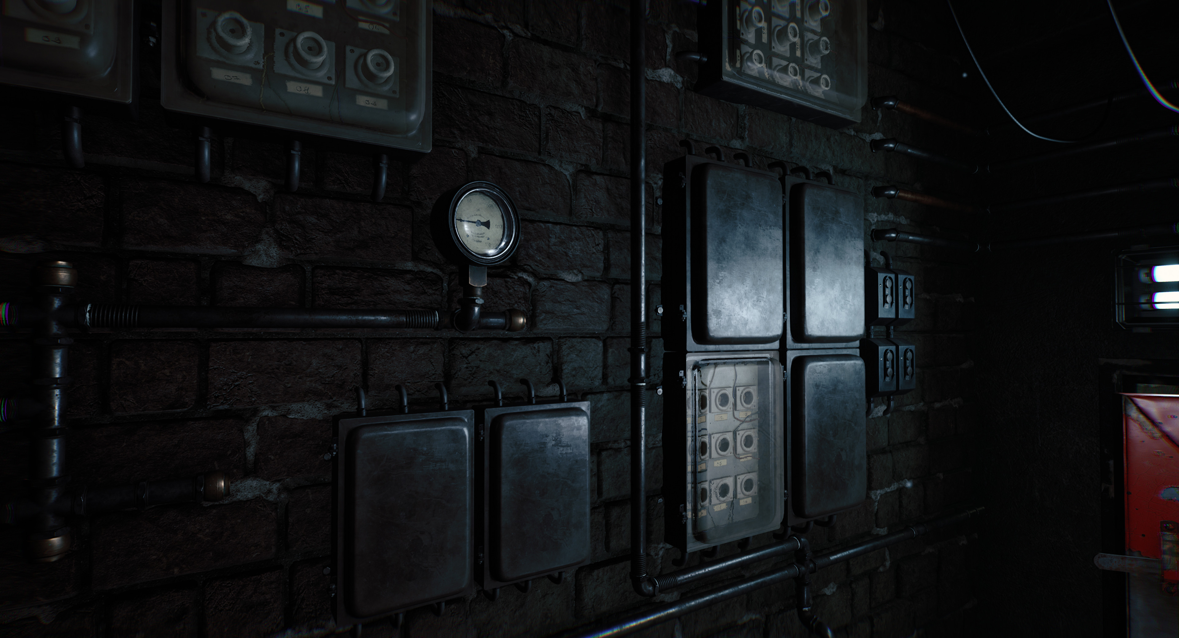 Tim Hertel Portfolio - Horror Corridor - Unreal Engine 4