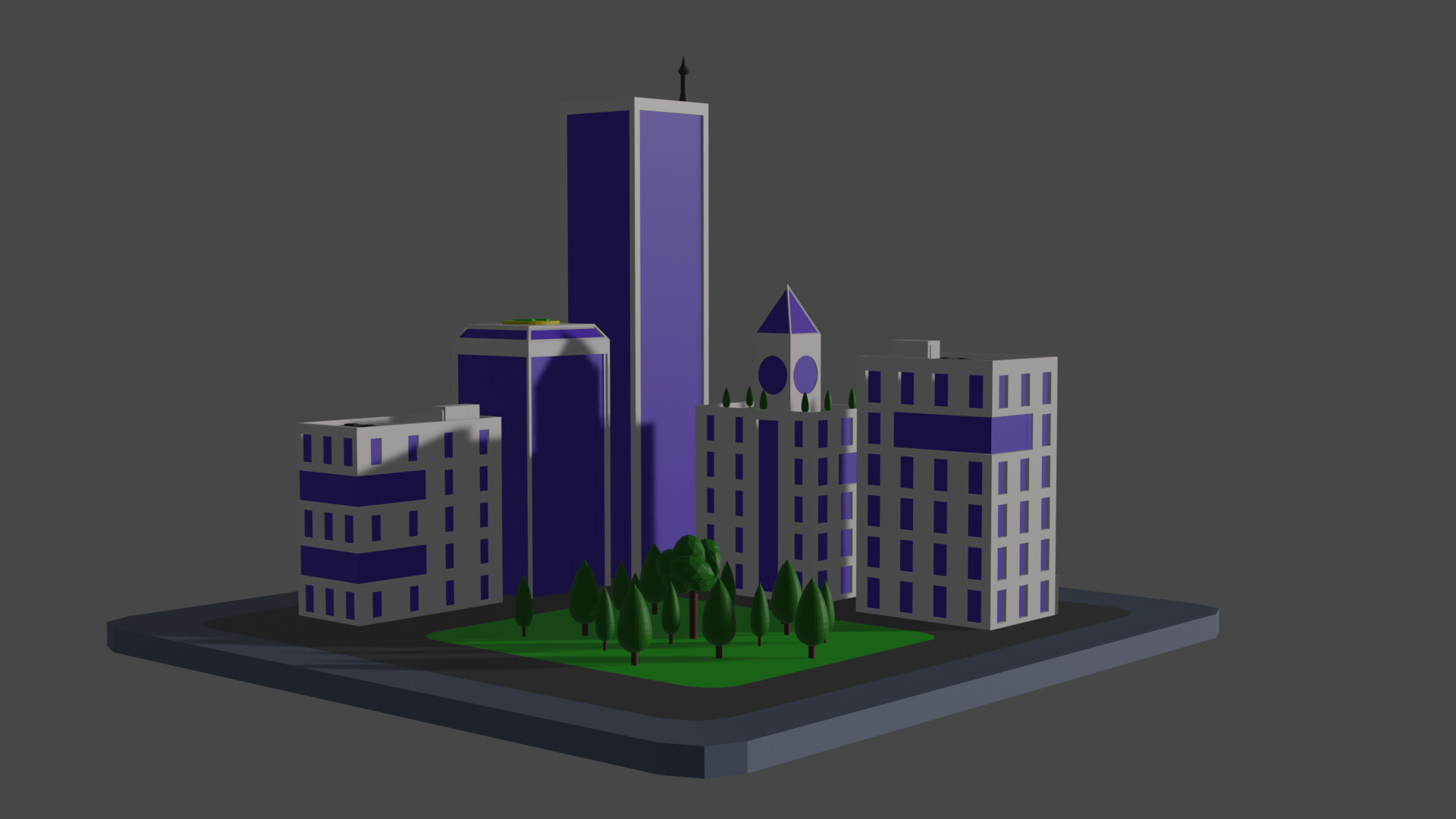 ArtStation - mini city