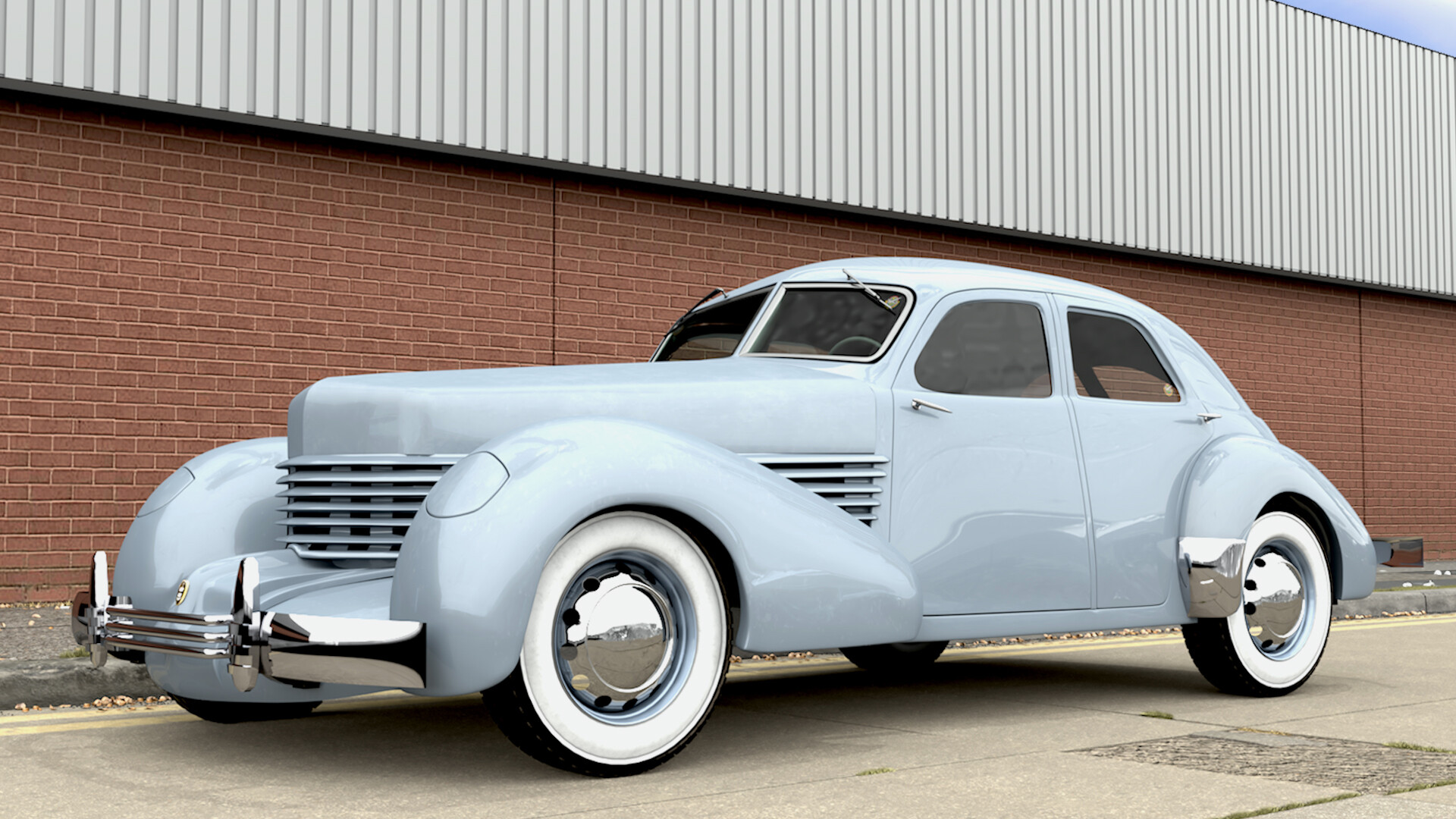 ArtStation - 1937 Cord car 3D Model
