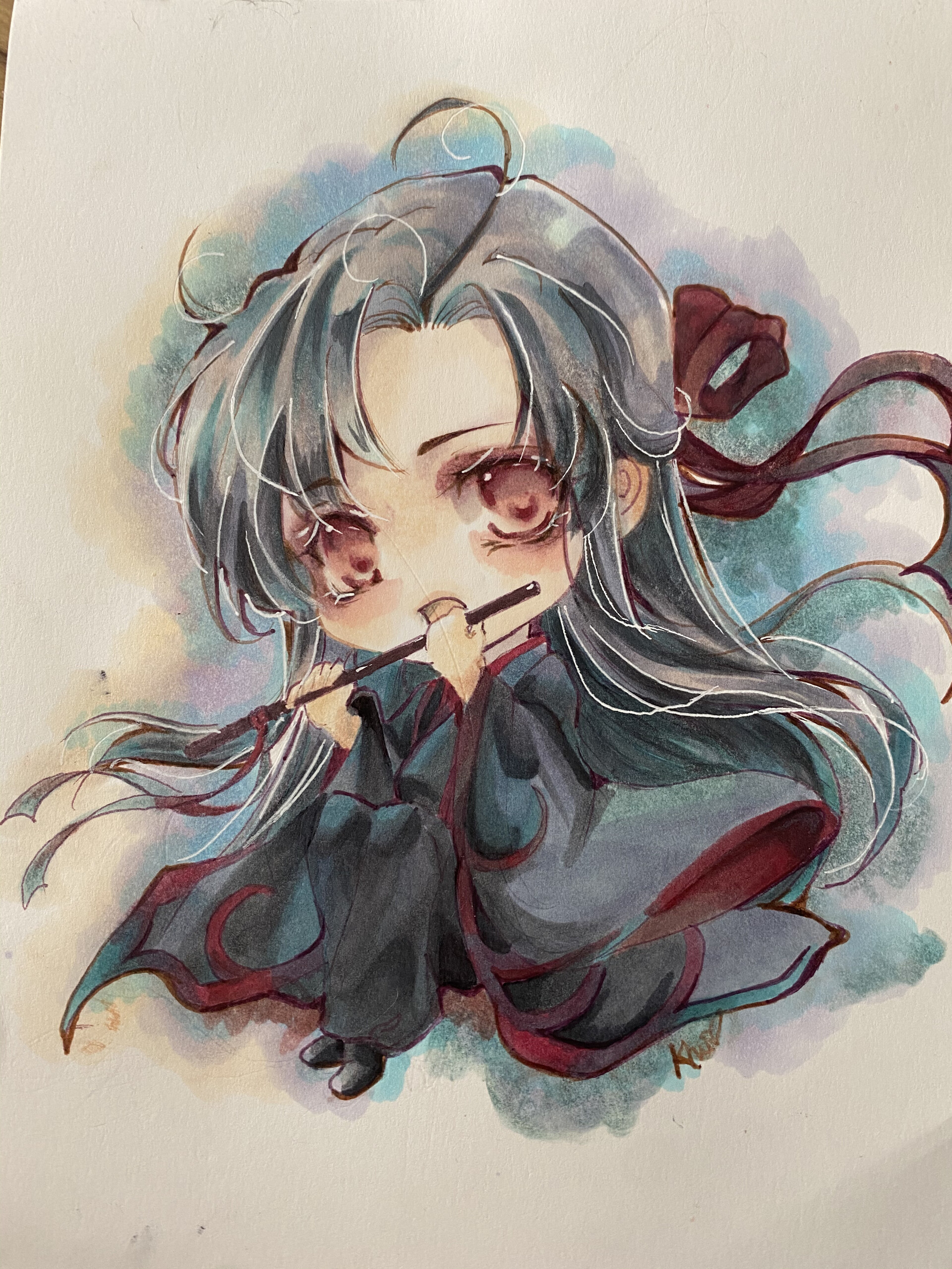 ArtStation - Copic Chibi Work