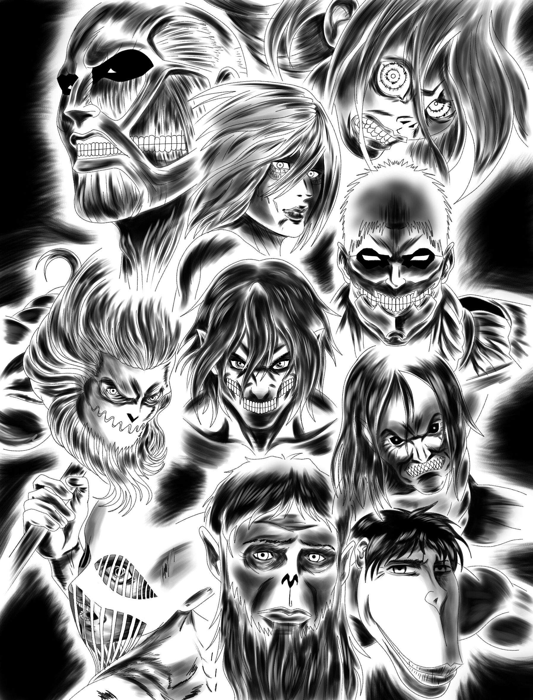 ArtStation - Titanes Cambiantes