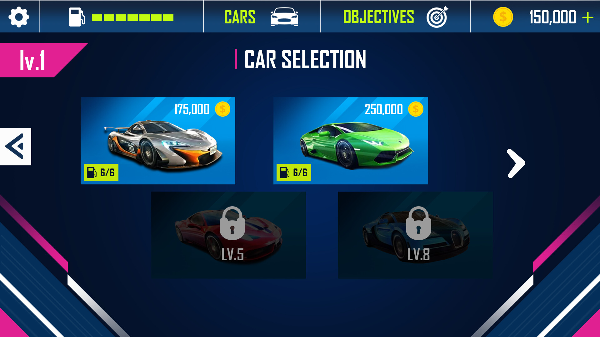 ArtStation - Racing Game UI