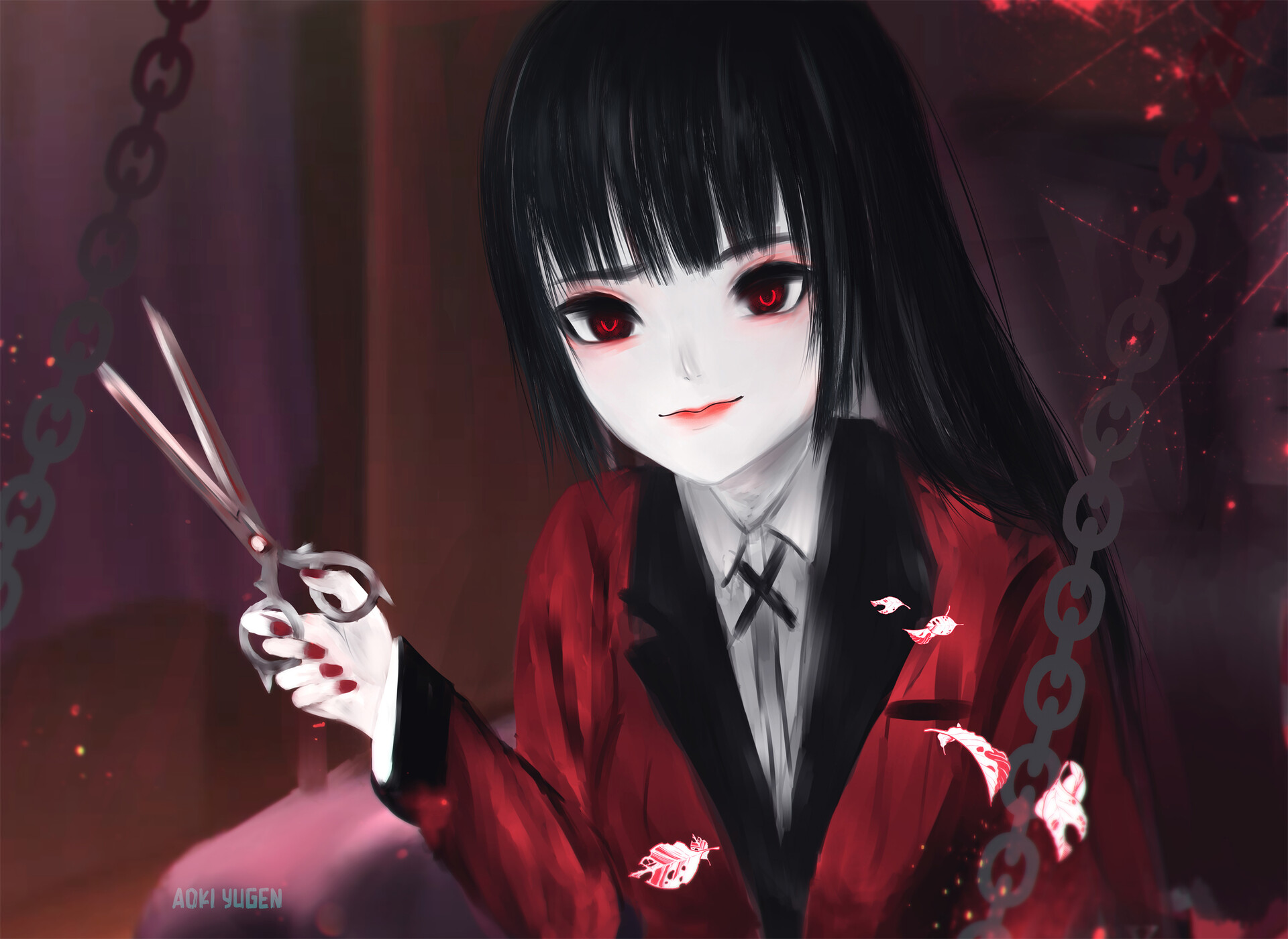 ArtStation - Yumeko Jabami (Kakegurui)