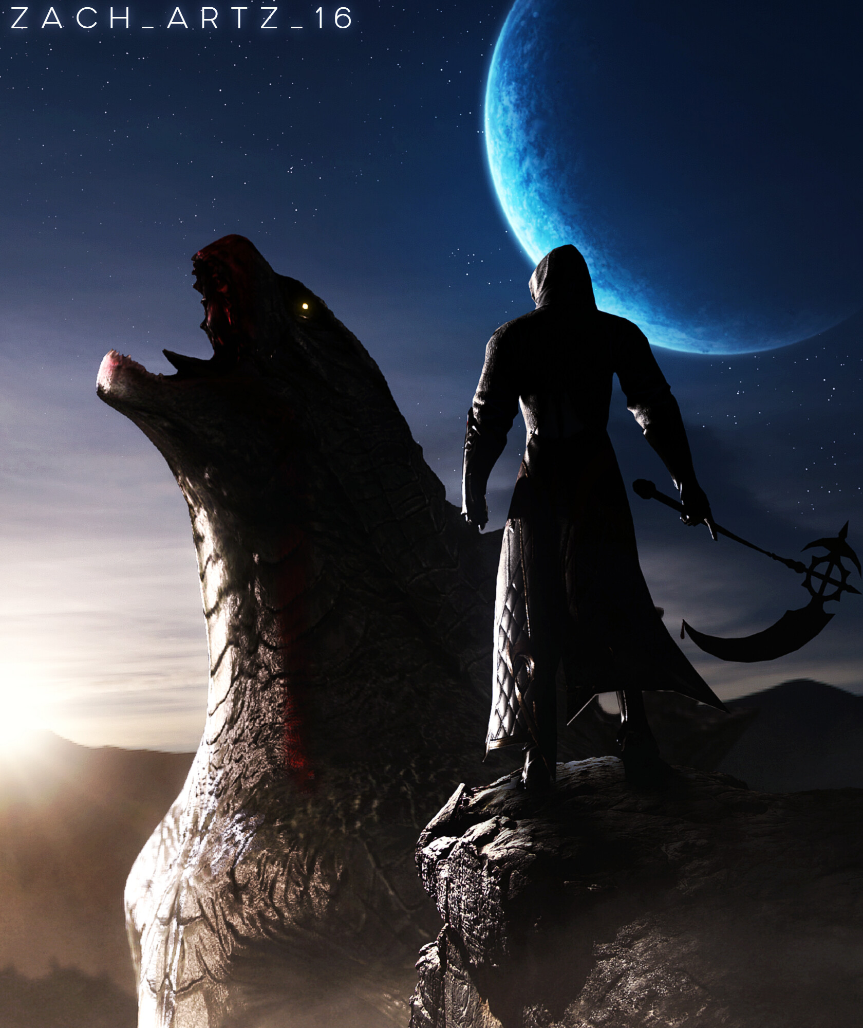 ArtStation - Taming the God