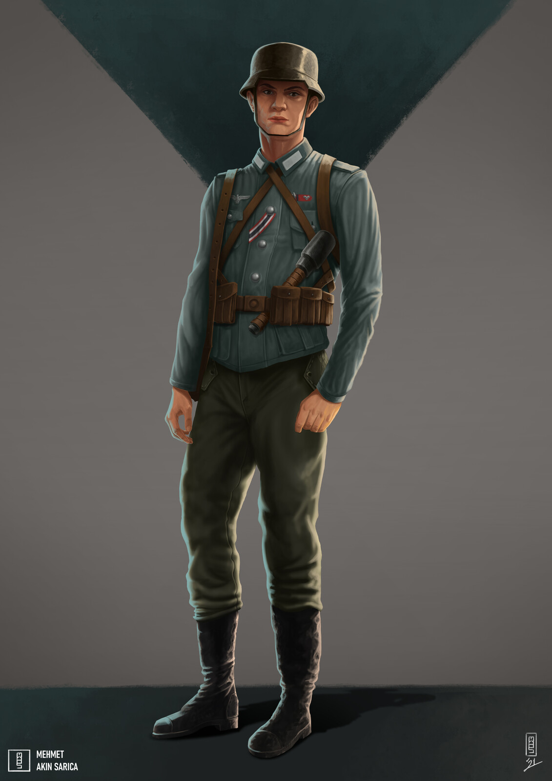 Mehmet Akın Sarıca - WW2 Soldier Designs