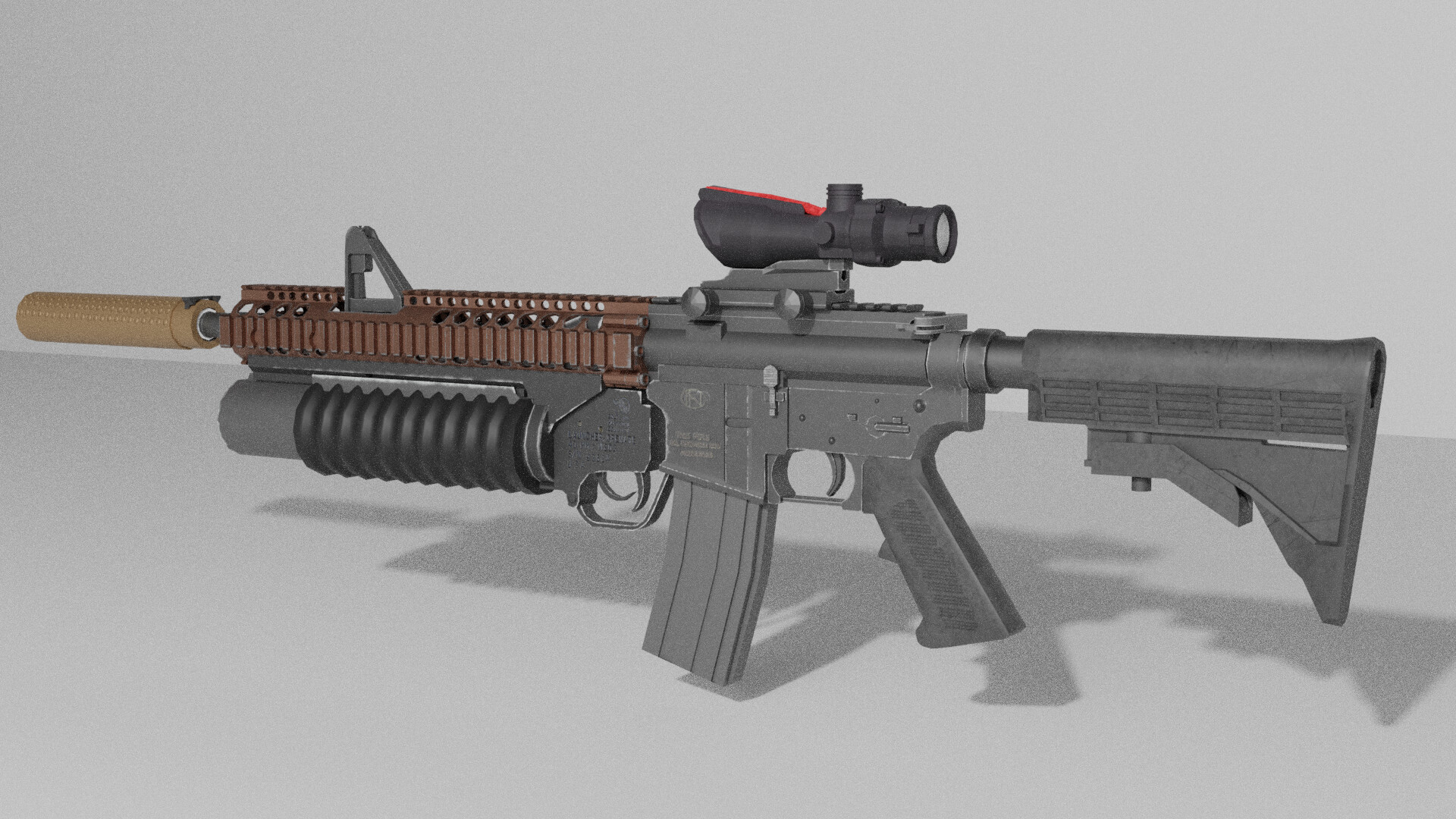 M4a1 Acog Grenade Launcher