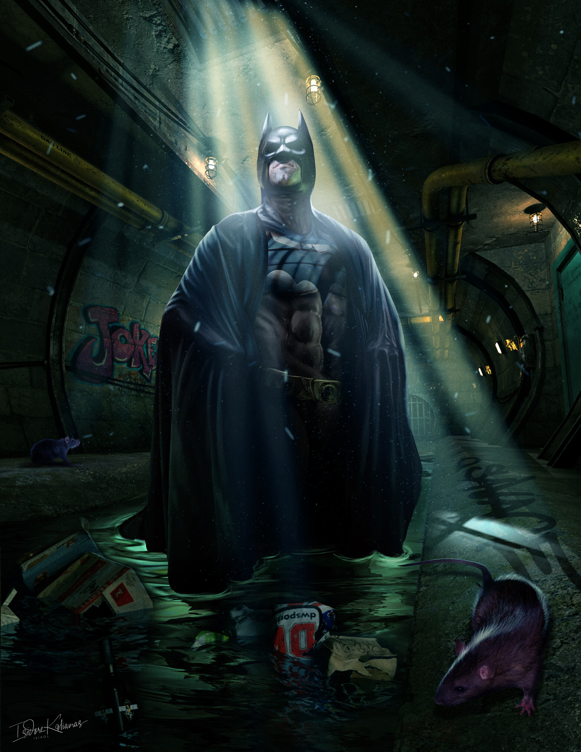 ArtStation - BATMAN-SEWERS
