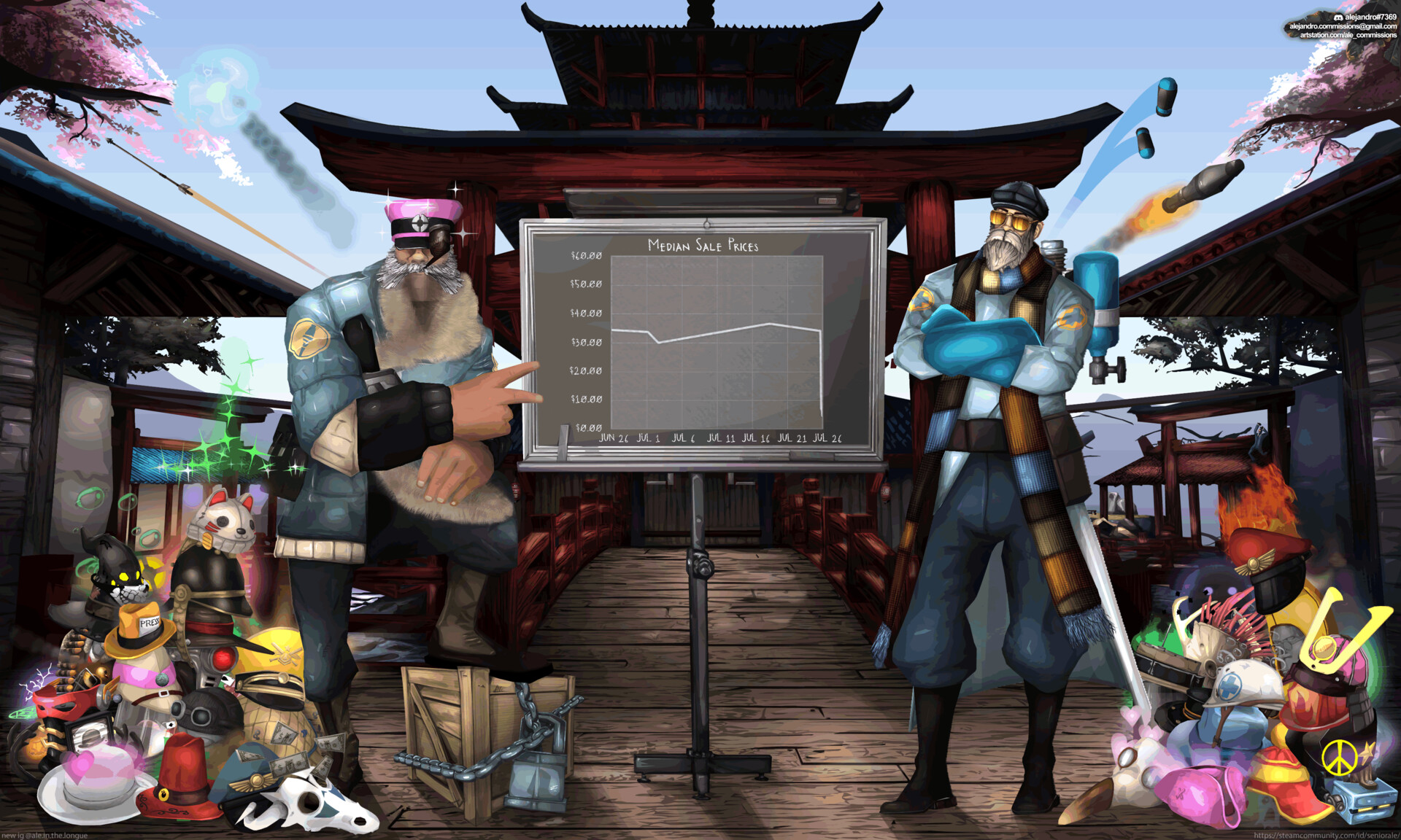 ArtStation - TF2: Market Crash