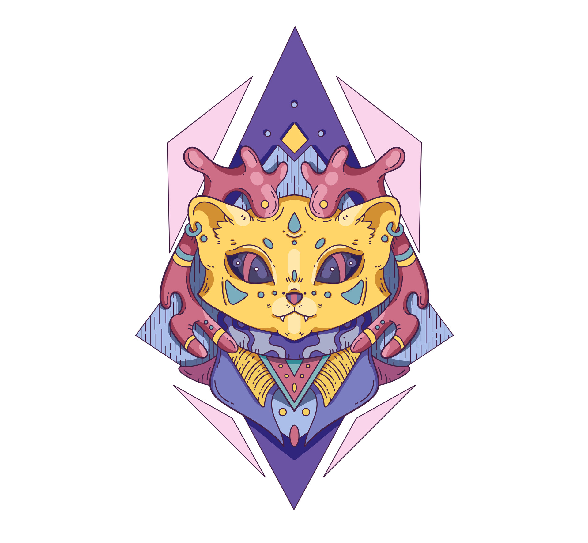 ArtStation - Alien cat