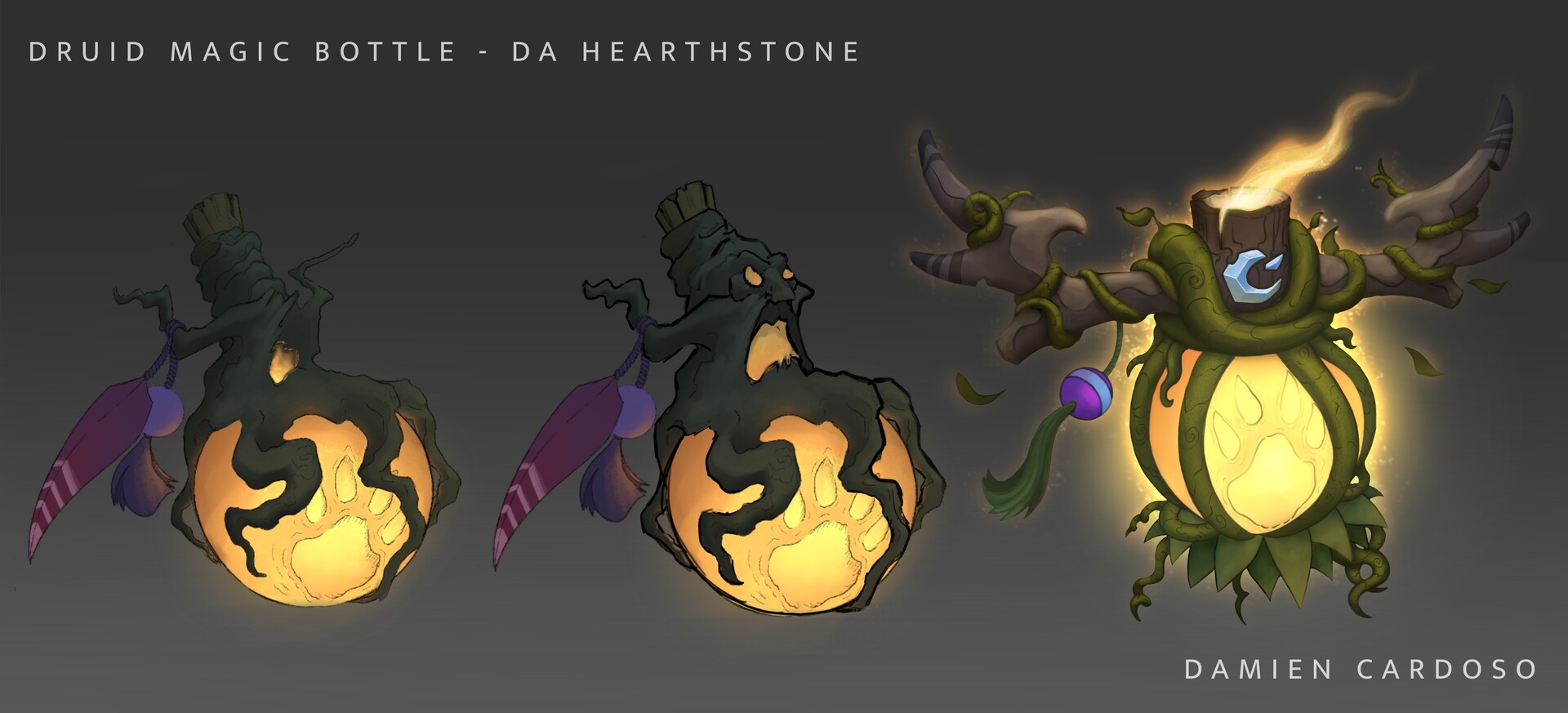 Damien Cardoso - Druid magic bottle