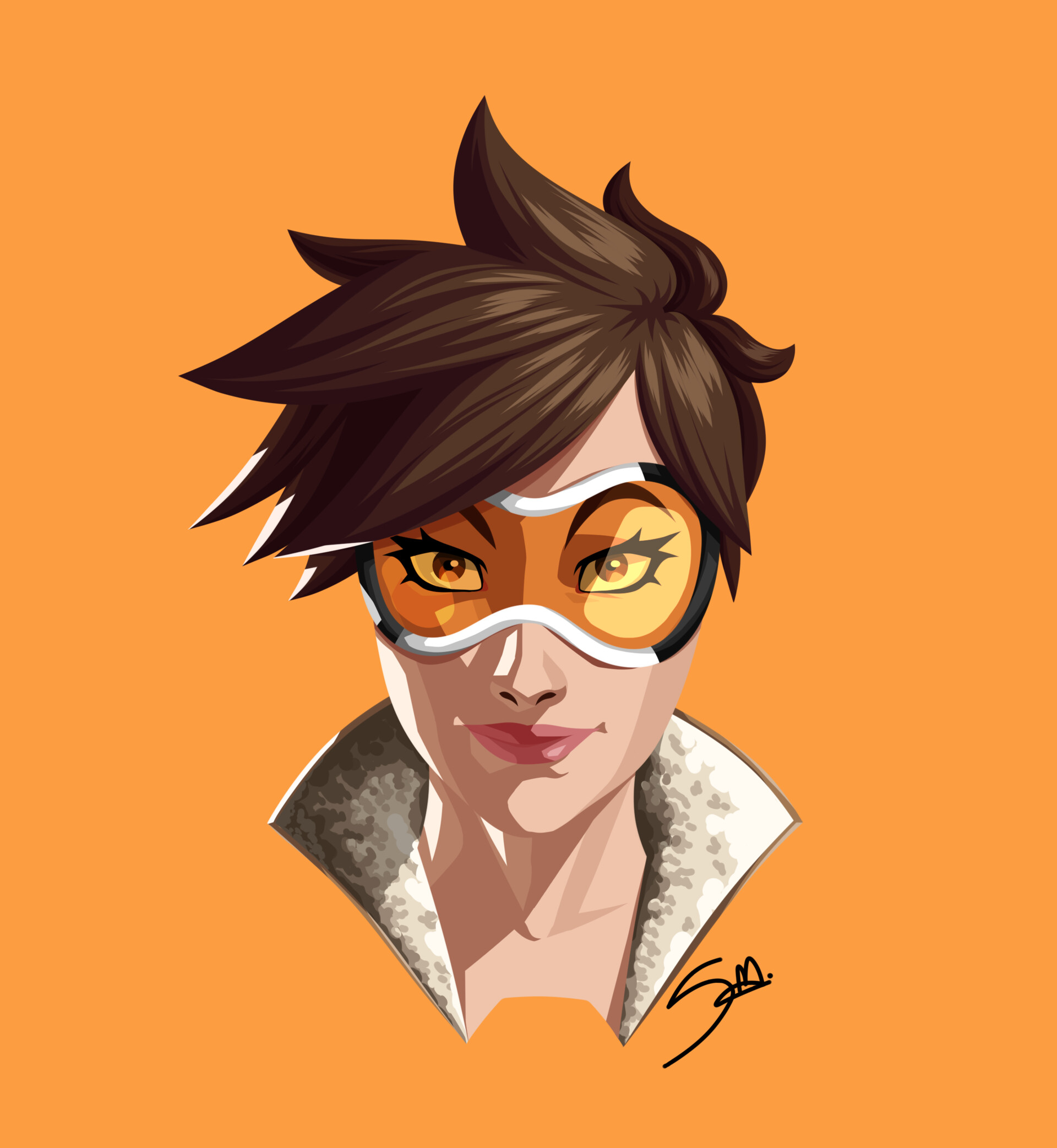 ArtStation - Tracer Fanart
