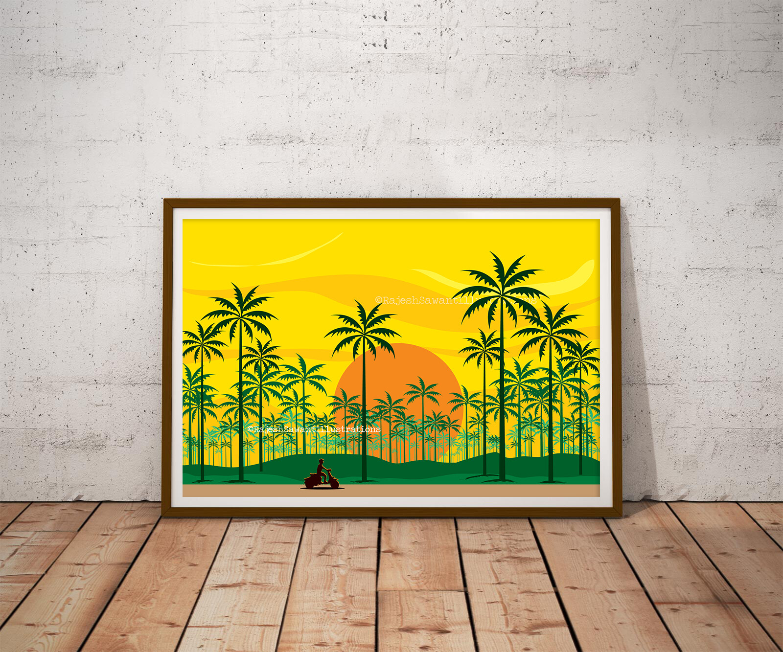 ArtStation - Evening ride in Goa