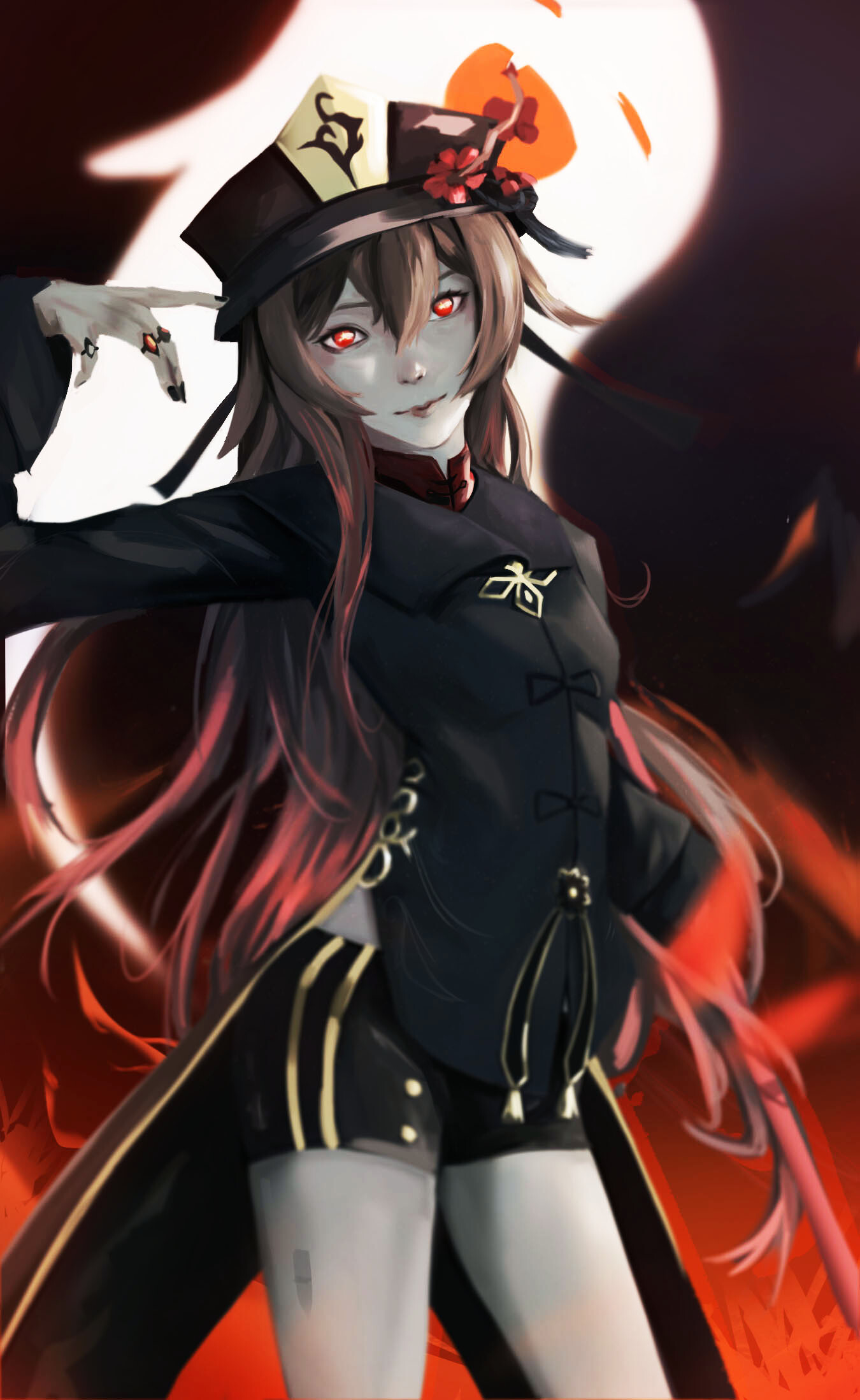 ArtStation - Hutao - Genshin impact