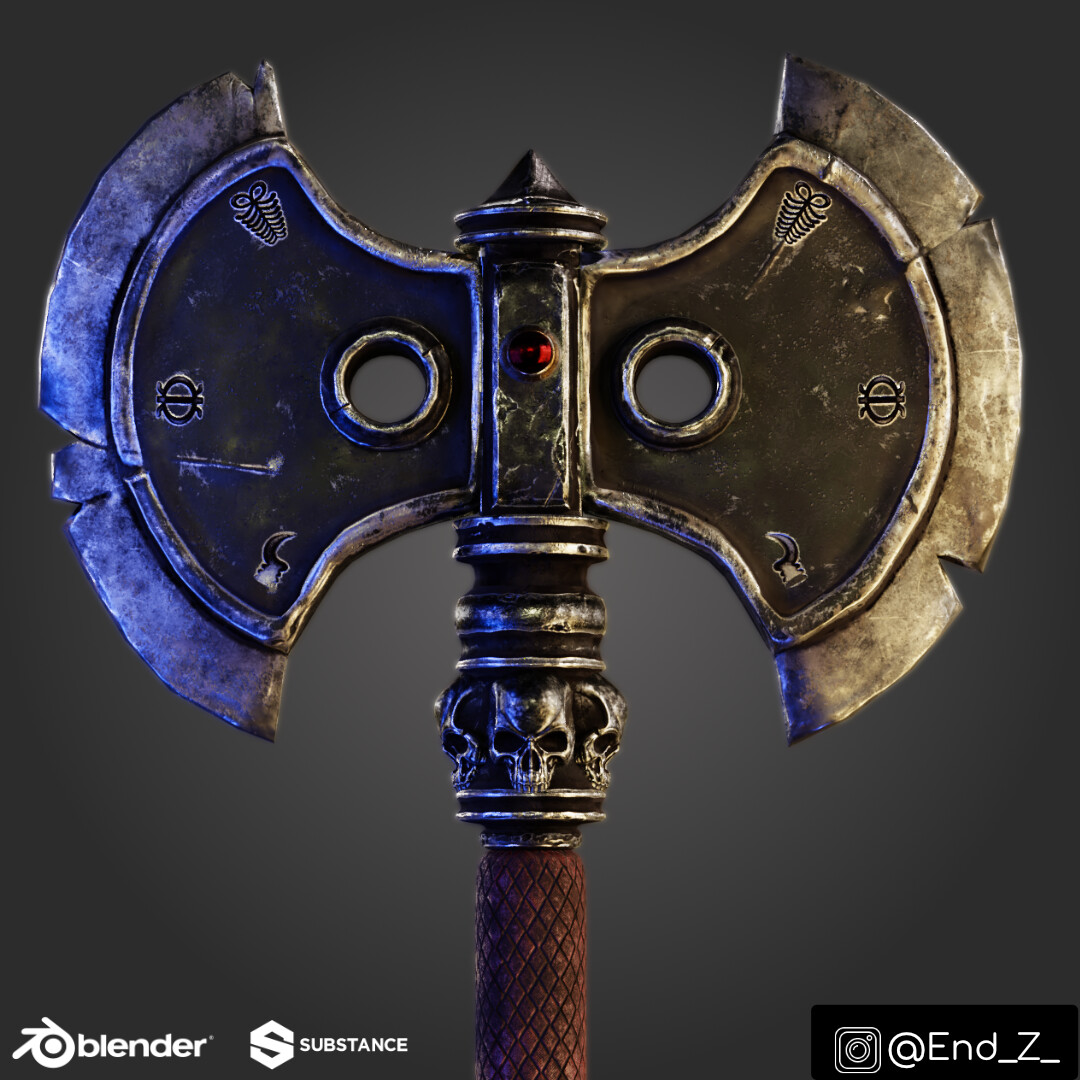 ArtStation - Battle Ax