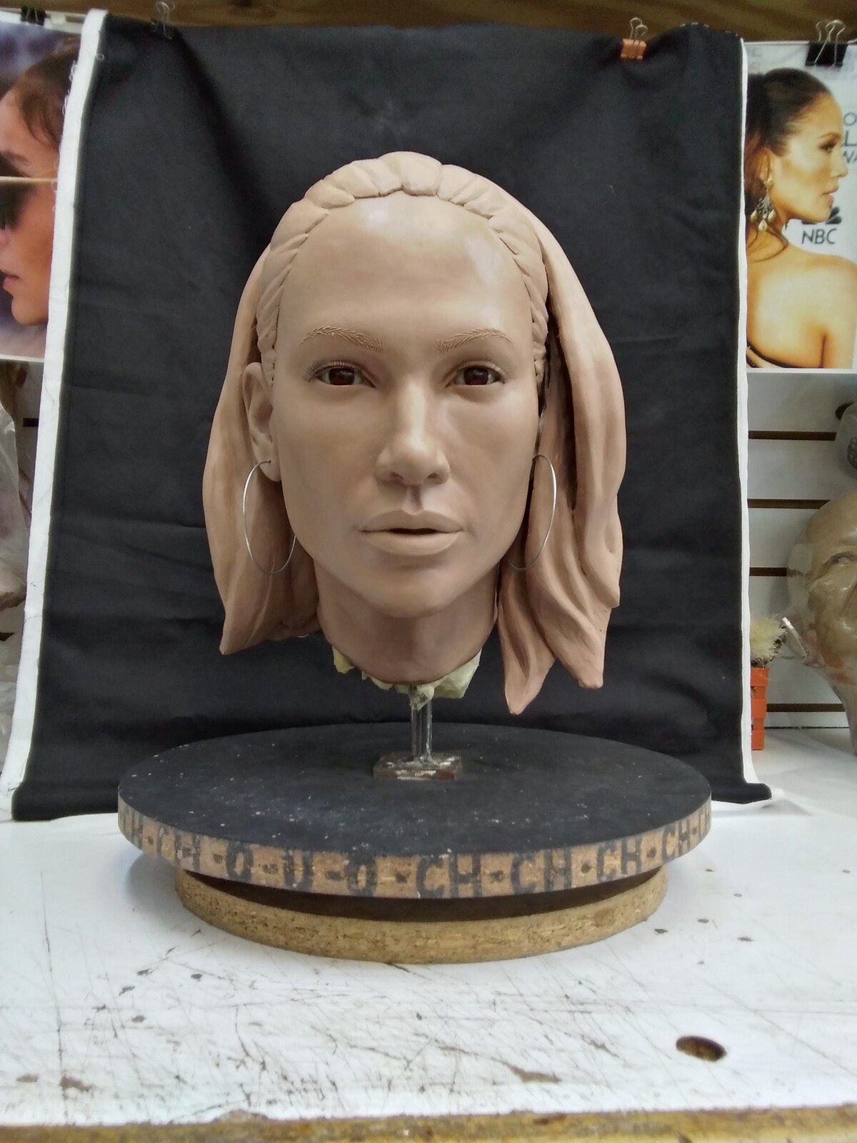 Julio César Santiago - Traditional Portrait to Wax Figure