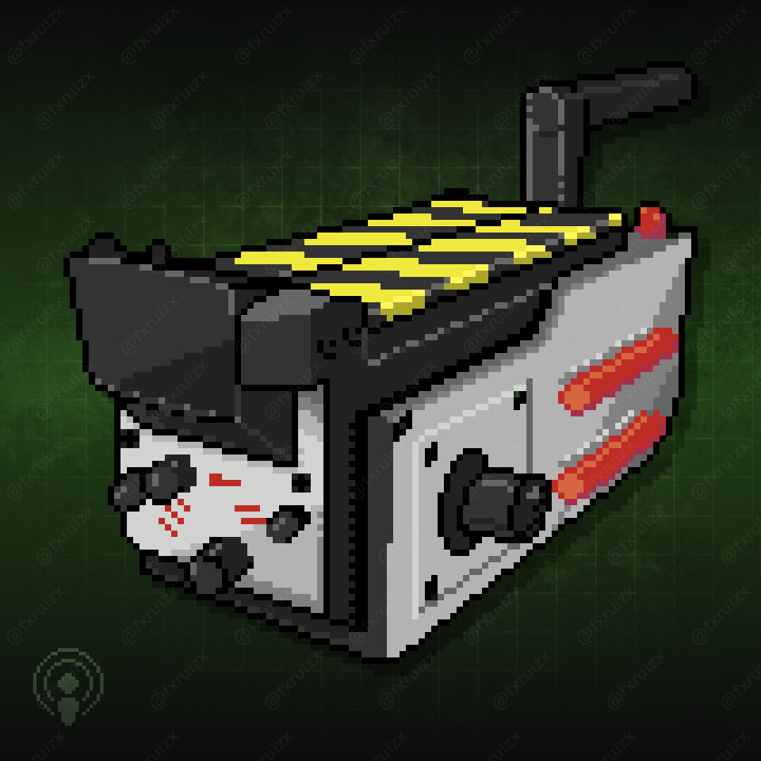 ArtStation - Ghost Trap from "Ghostbusters" (Podcast Cover)