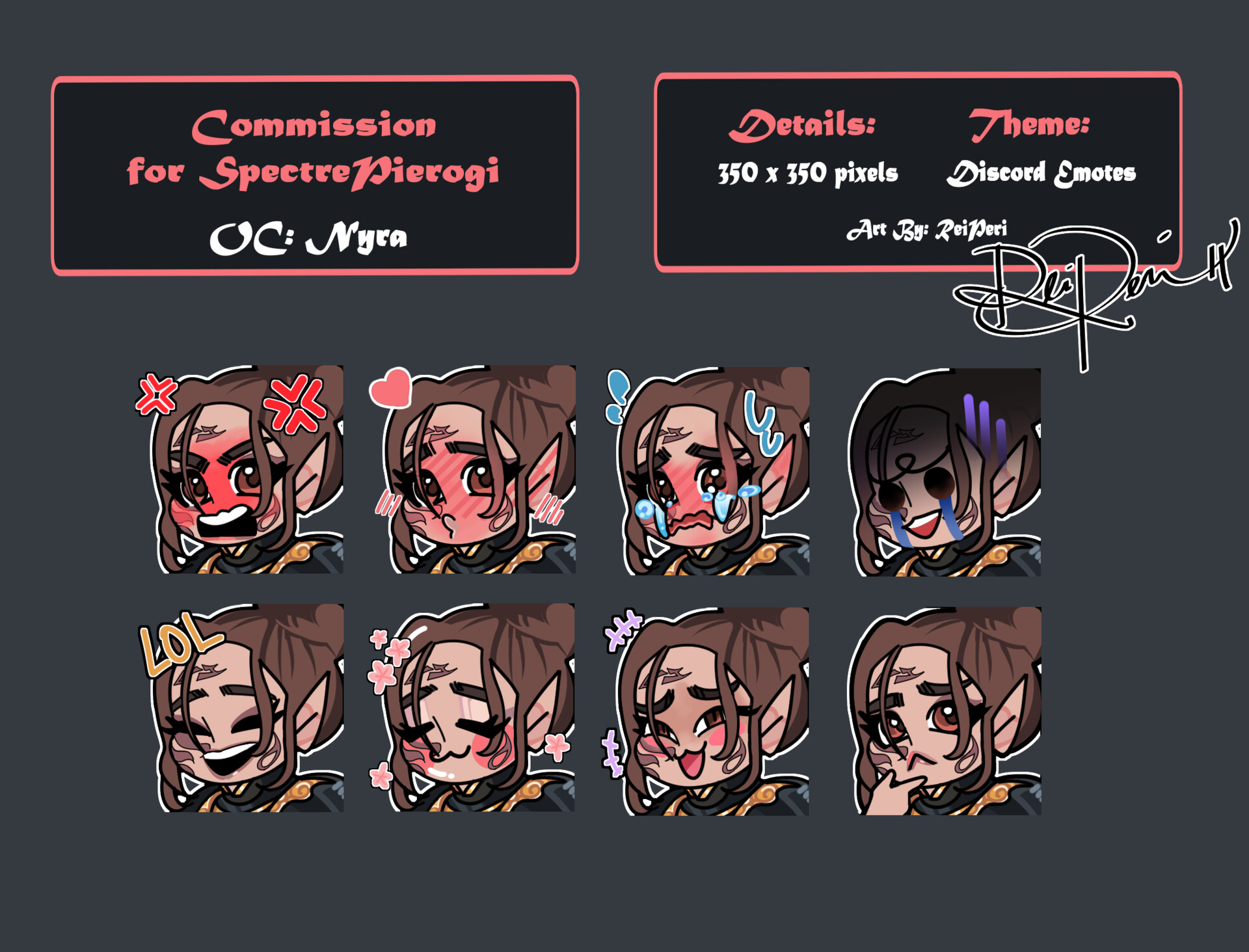 ArtStation - COMMISSIONS: Emotes