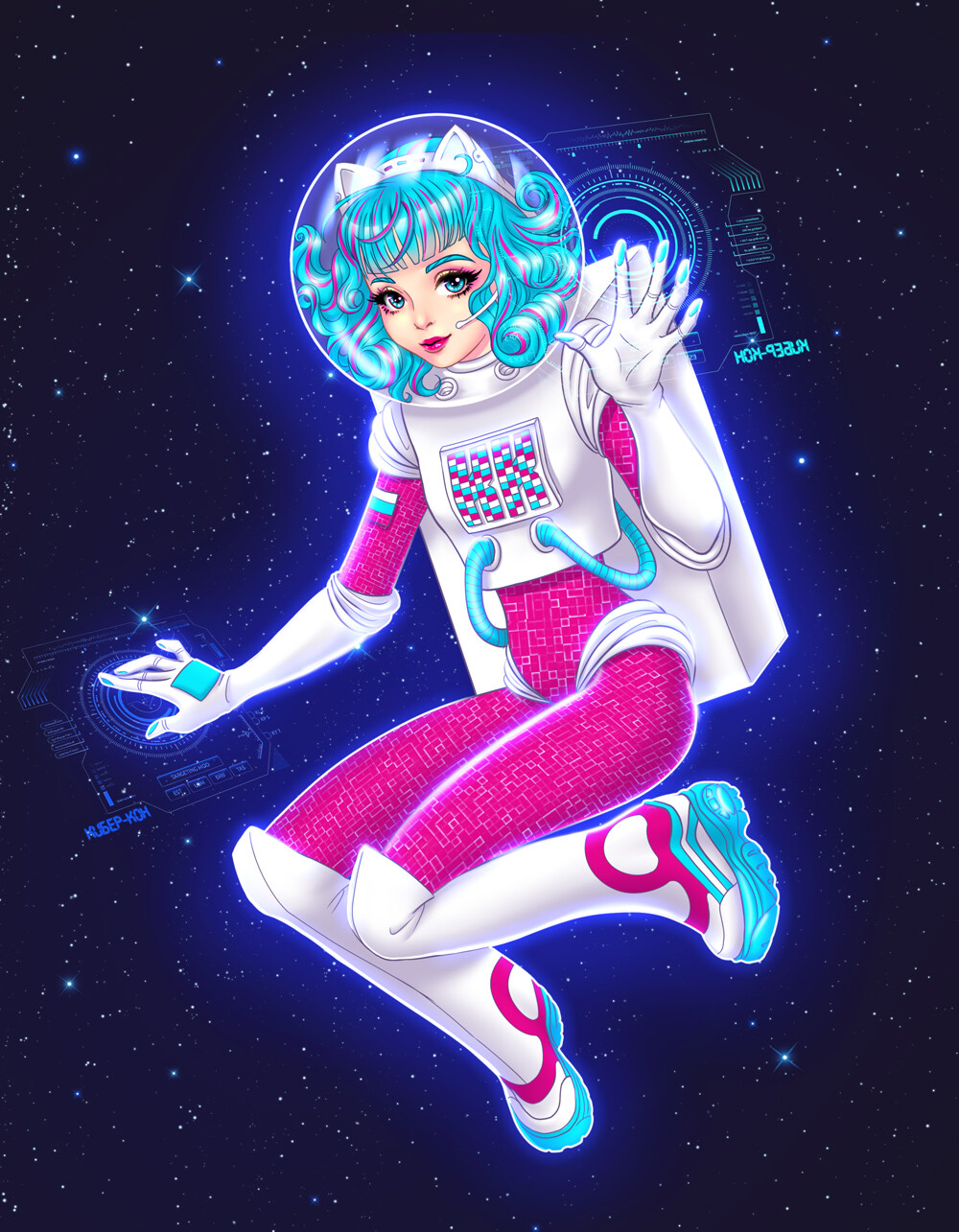 ArtStation - CyberCon mascot