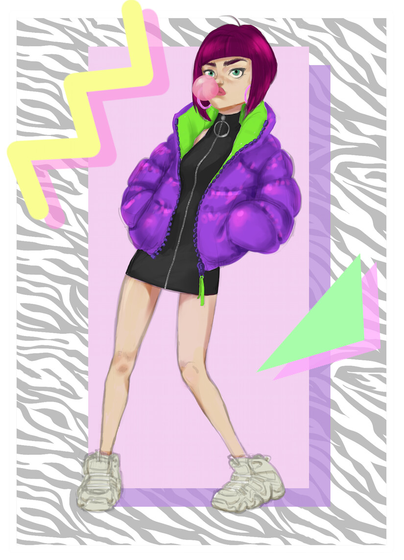 ArtStation - "Cool Kid" Character Concept