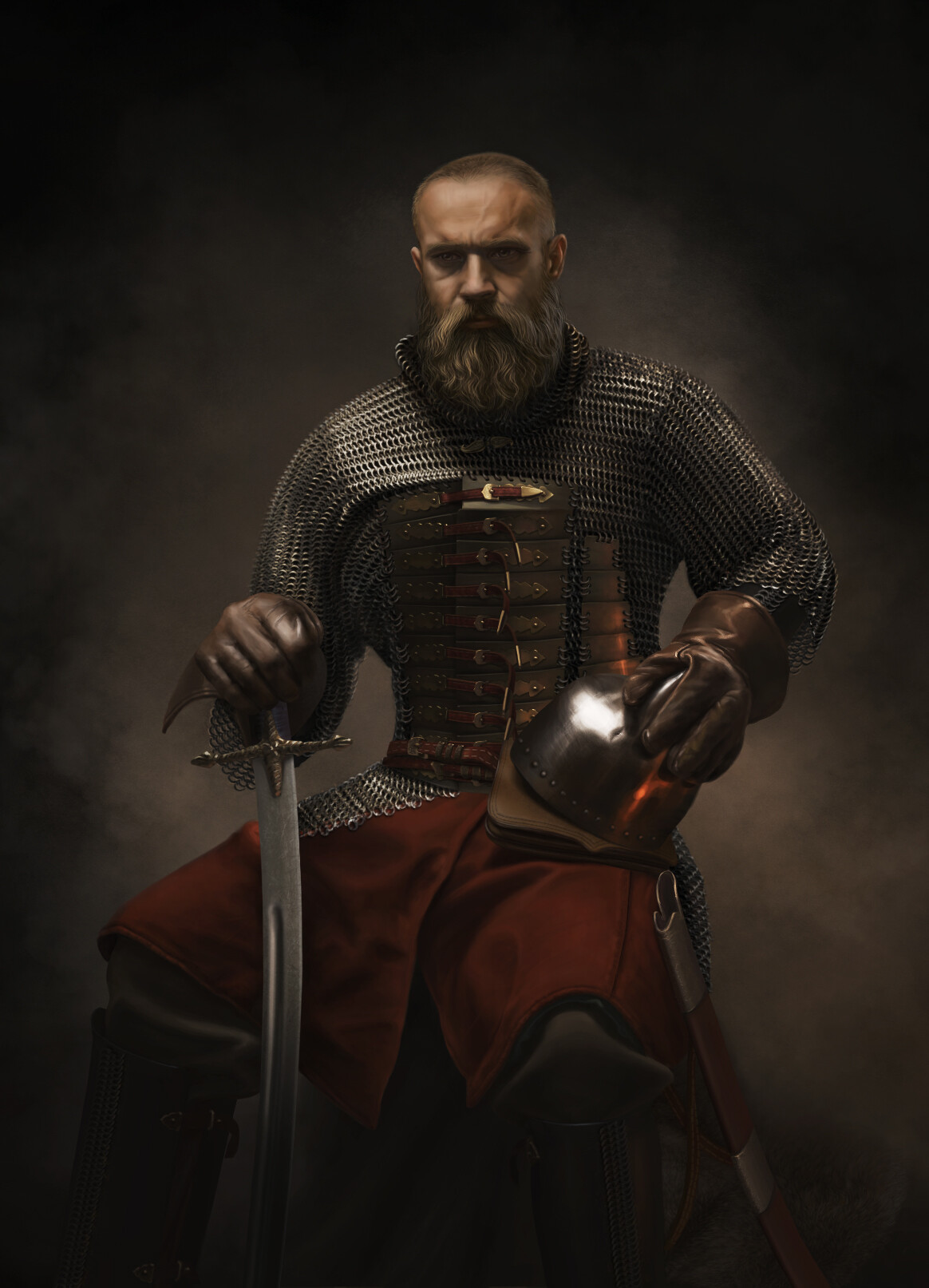 ArtStation - Slavic warrior