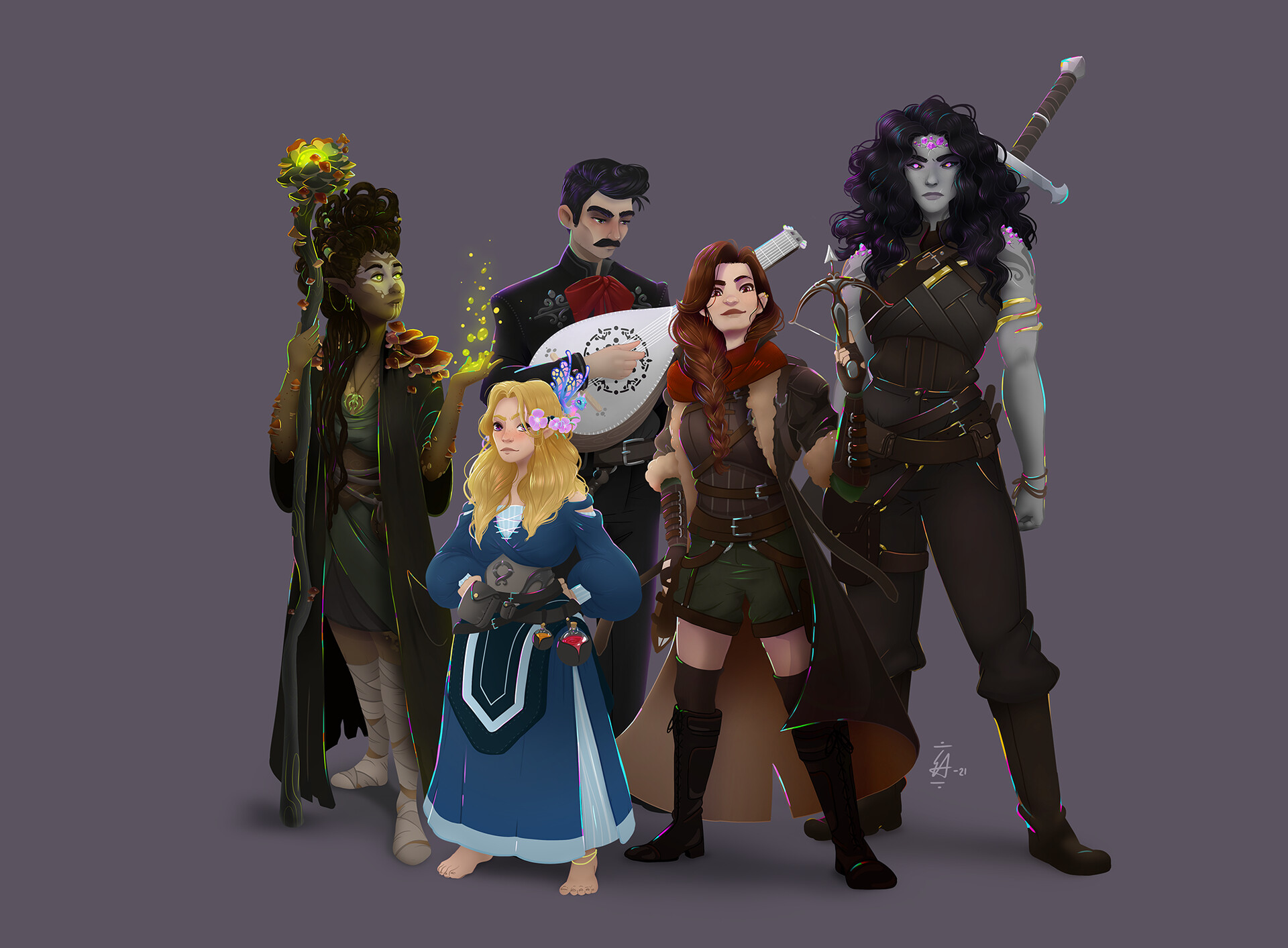 ArtStation - Adventuring Party