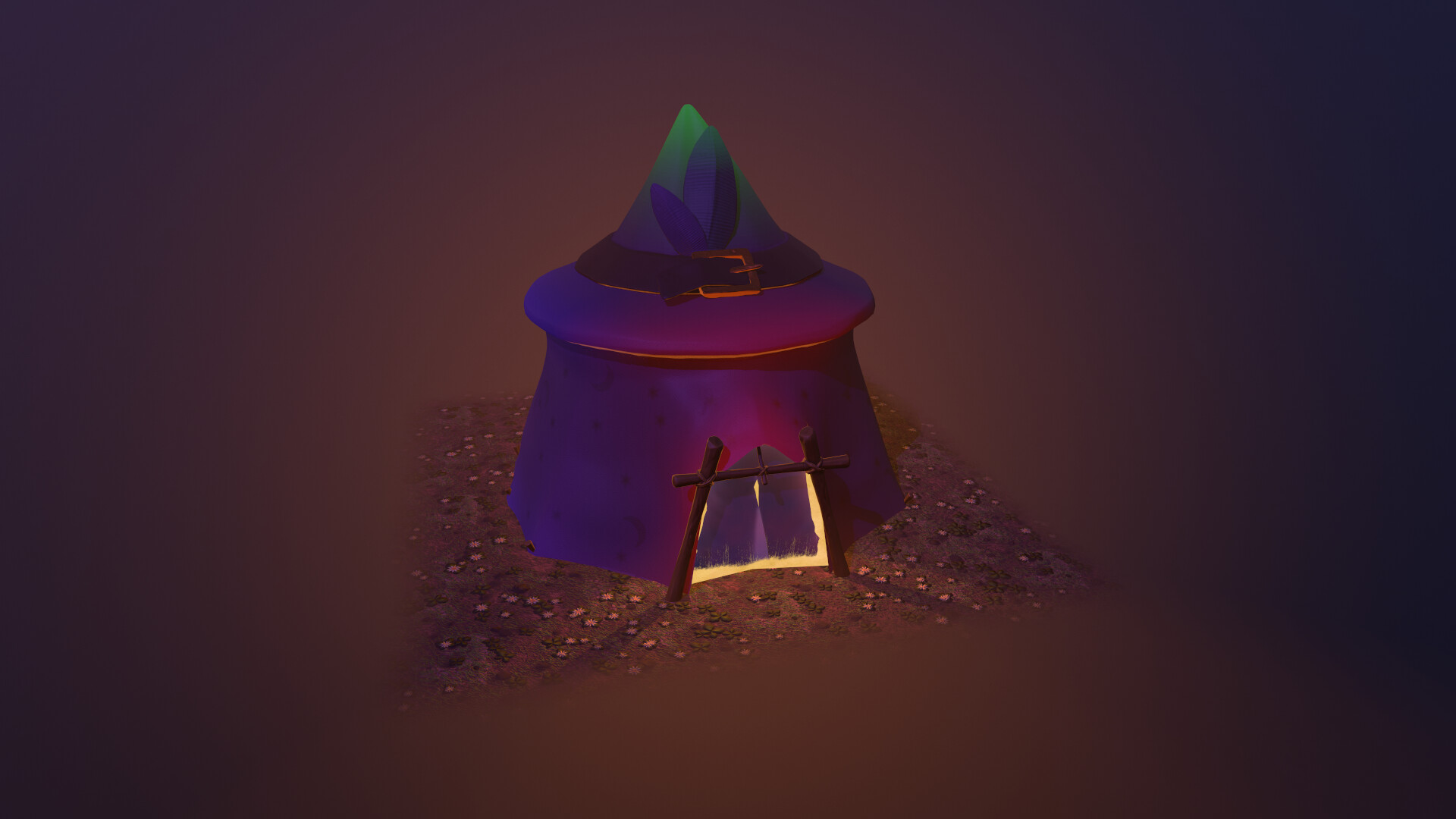 ArtStation - Magicians tent