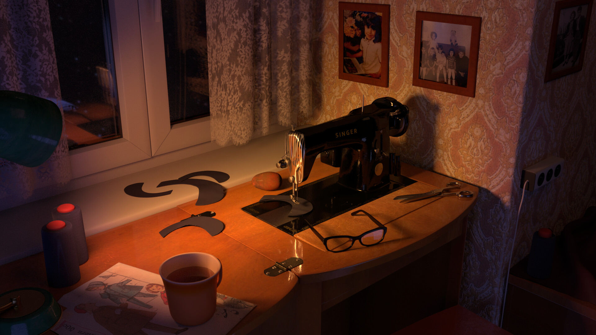 ArtStation - ARCHIVE // Still Life Sewing