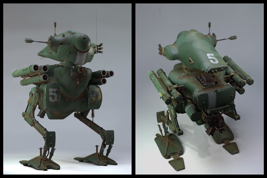 ArtStation - Maschinen Krieger Gans