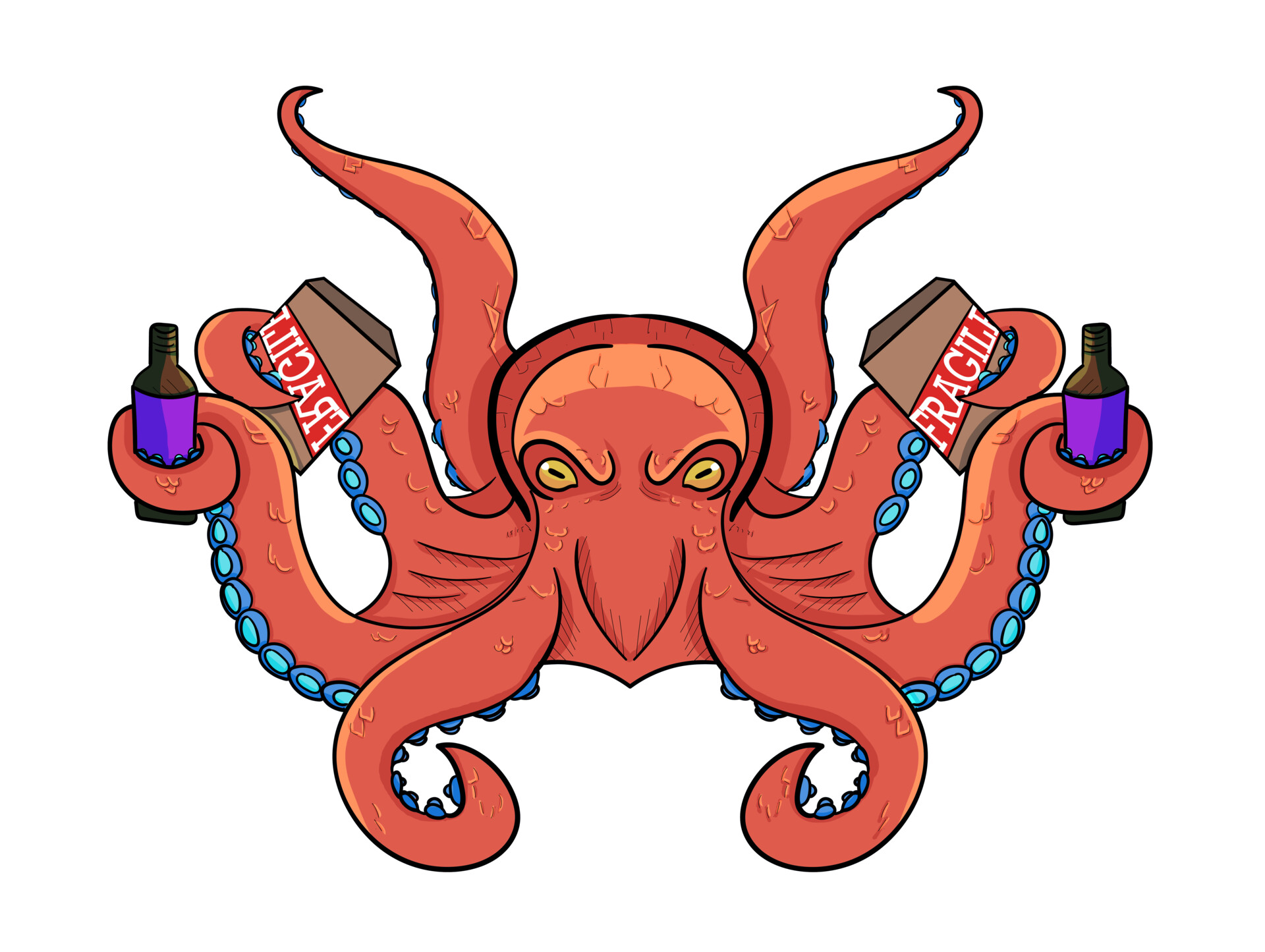 ArtStation - Octopus Logo