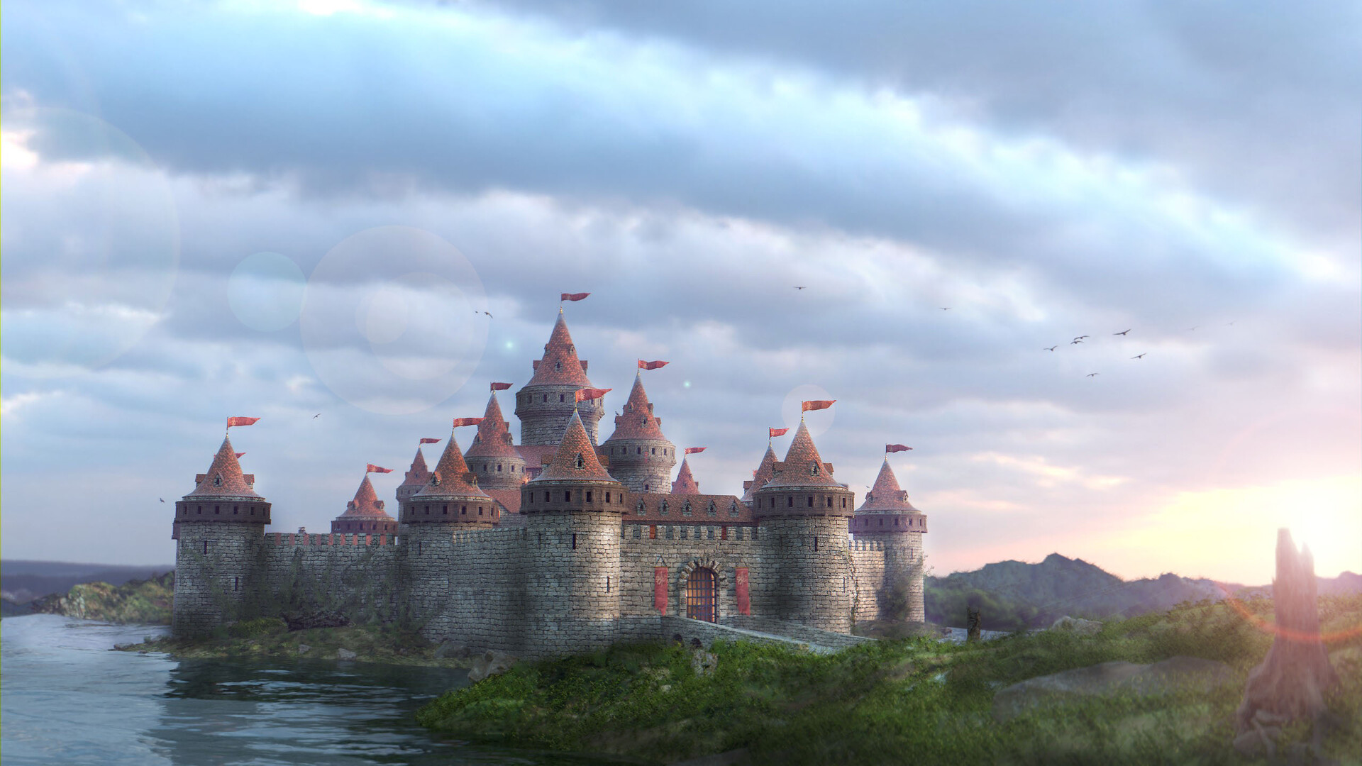 ArtStation - Medieval Castle