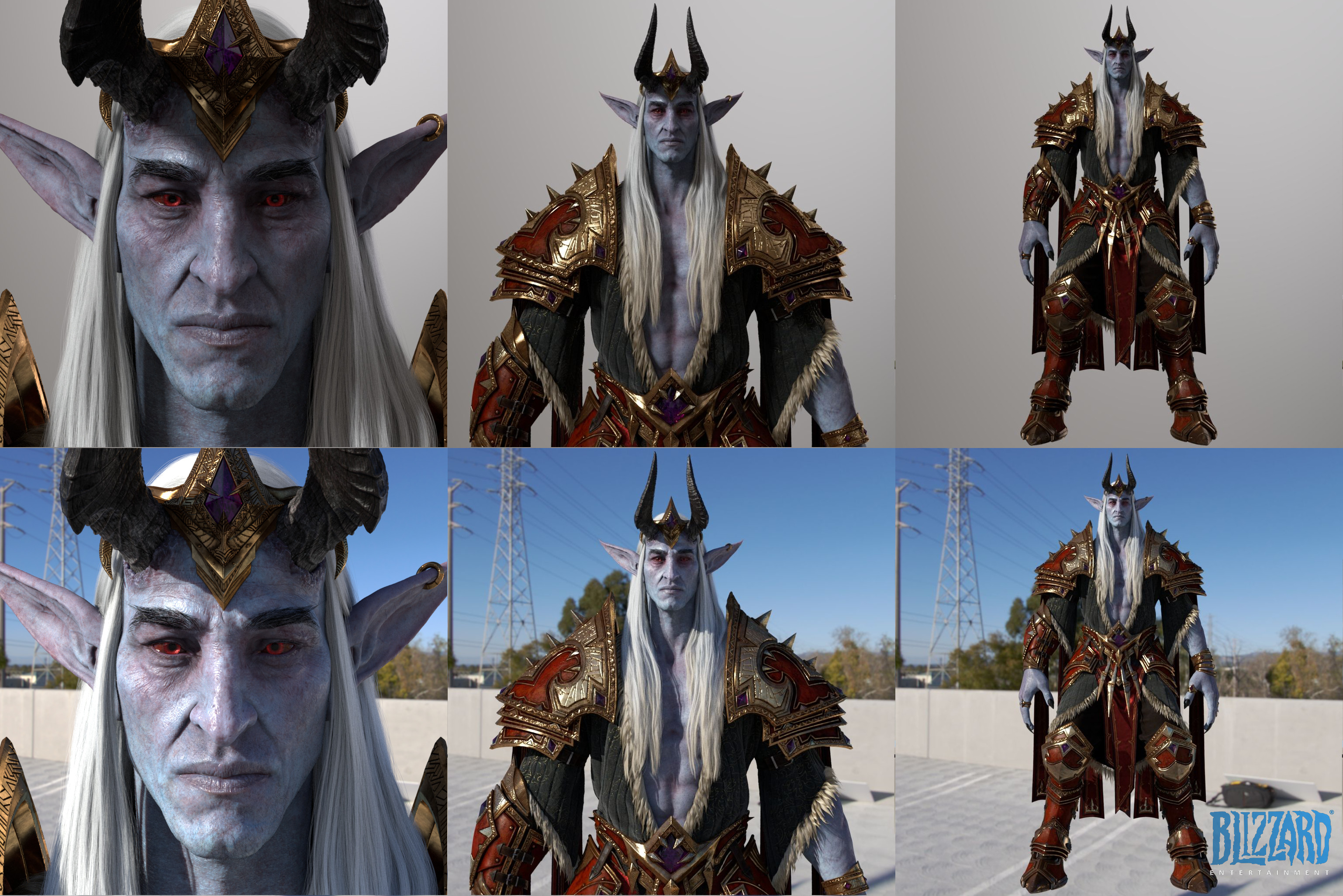Wey Wong - Denathrius surfacing works - World of Warcraft Shadowlands