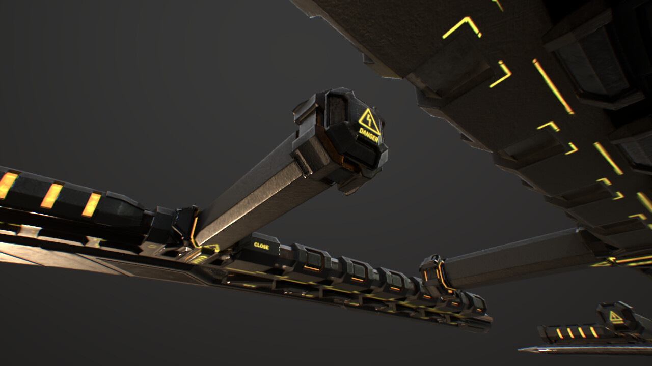 Alexander Frizen(NaRkoMaN) - Cyberpunk 2077 tonfa with a blade