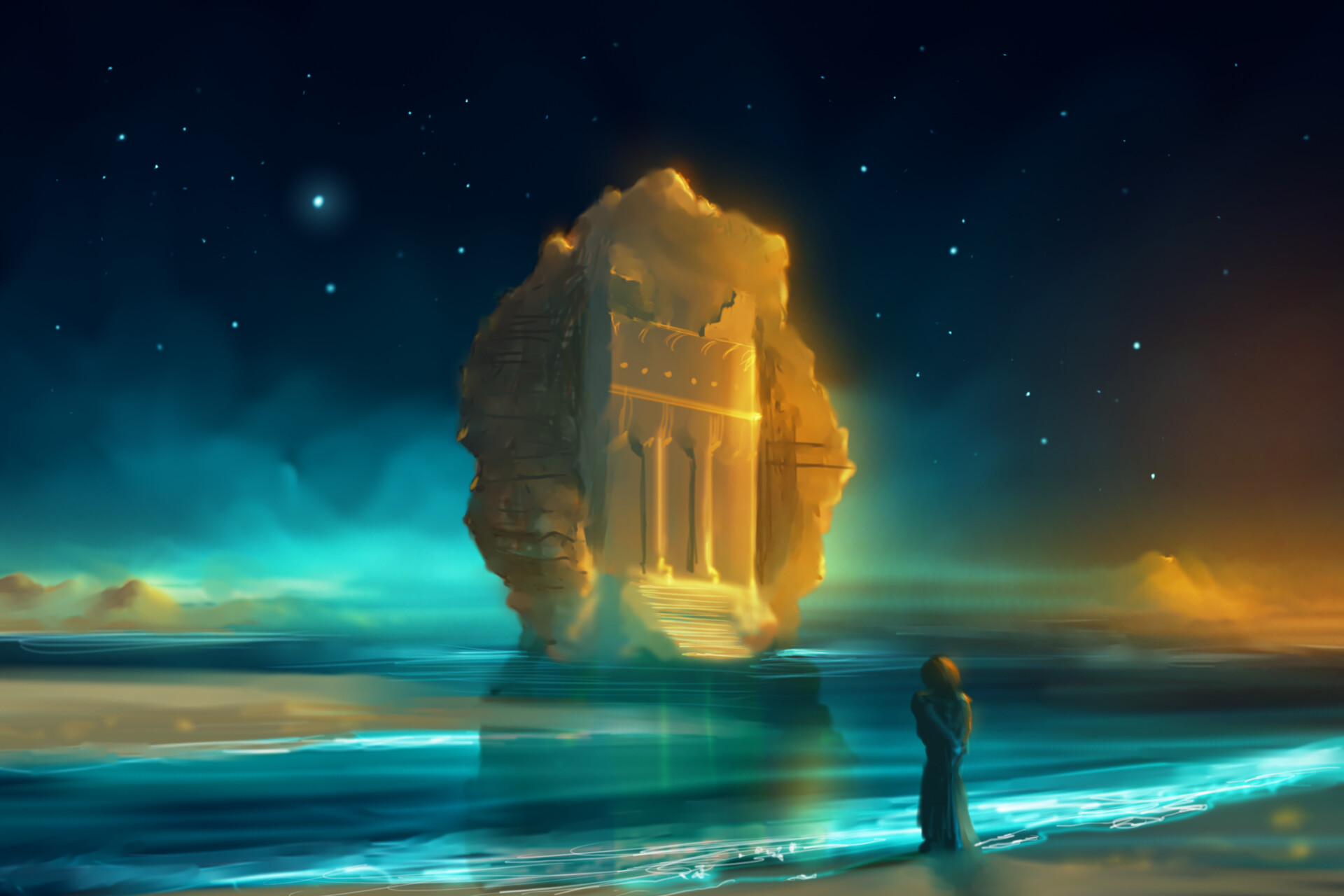 ArtStation - Monument Beach