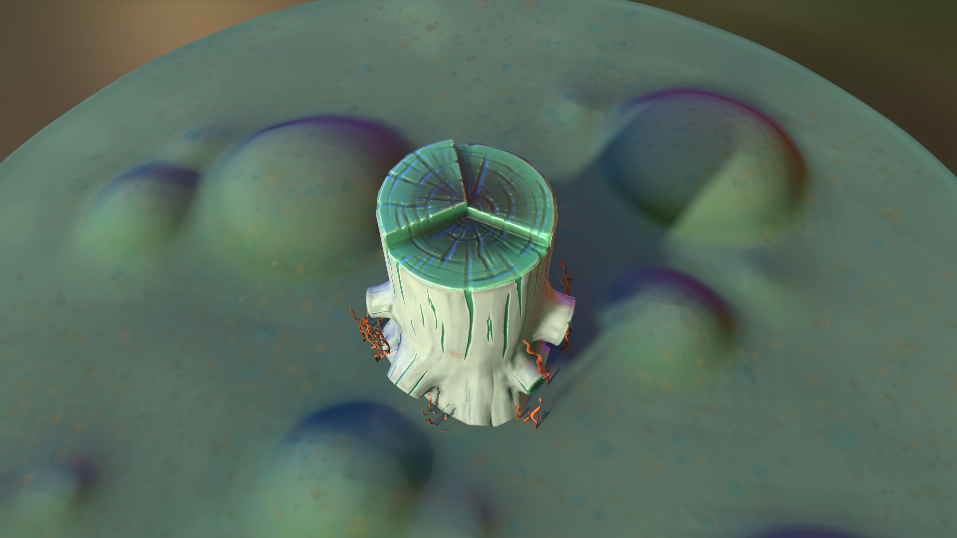 Benajean "Ben" Palomo - Petrified Tree Trunk