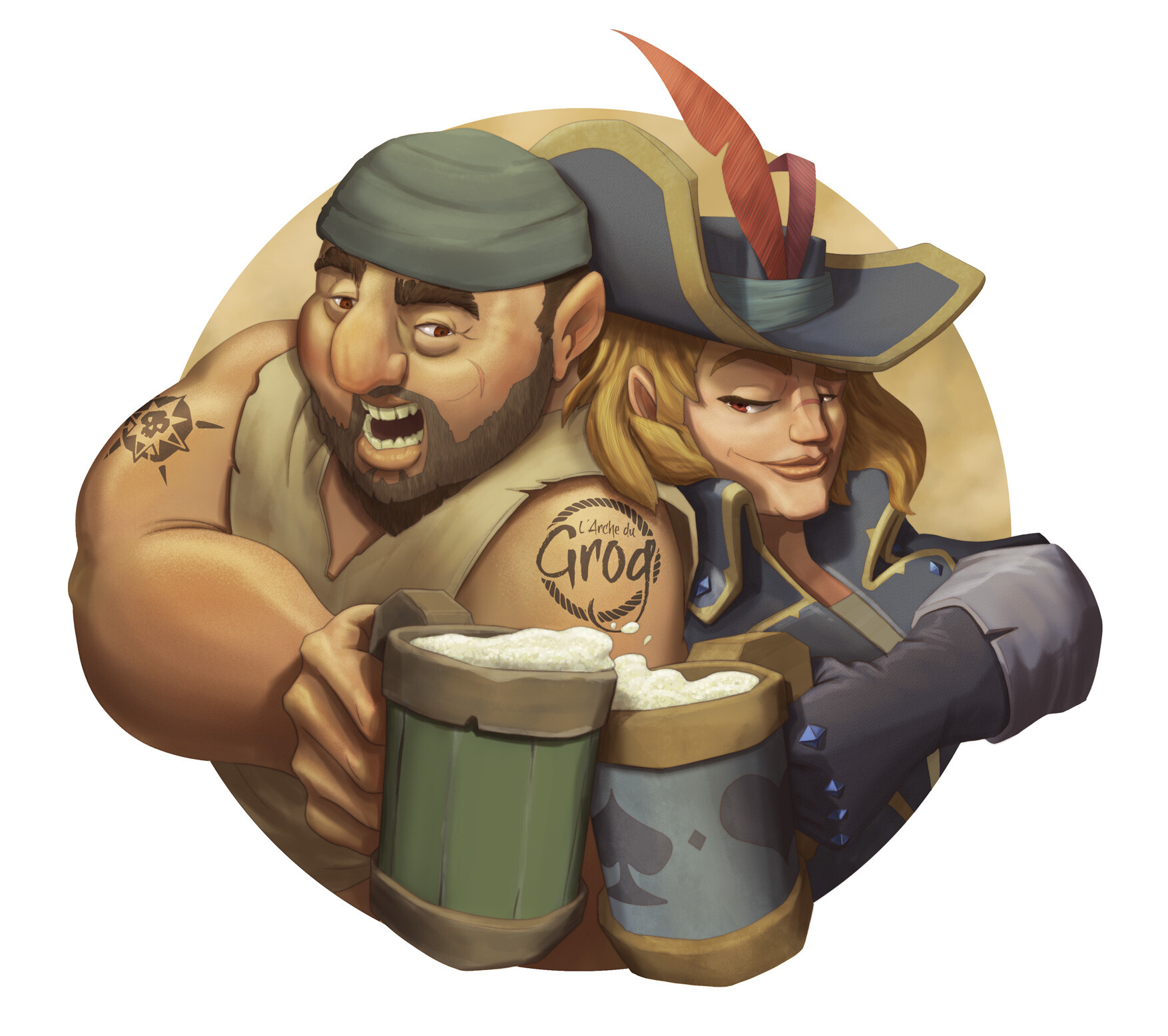 ArtStation - L'arche du Grog / Grog ark