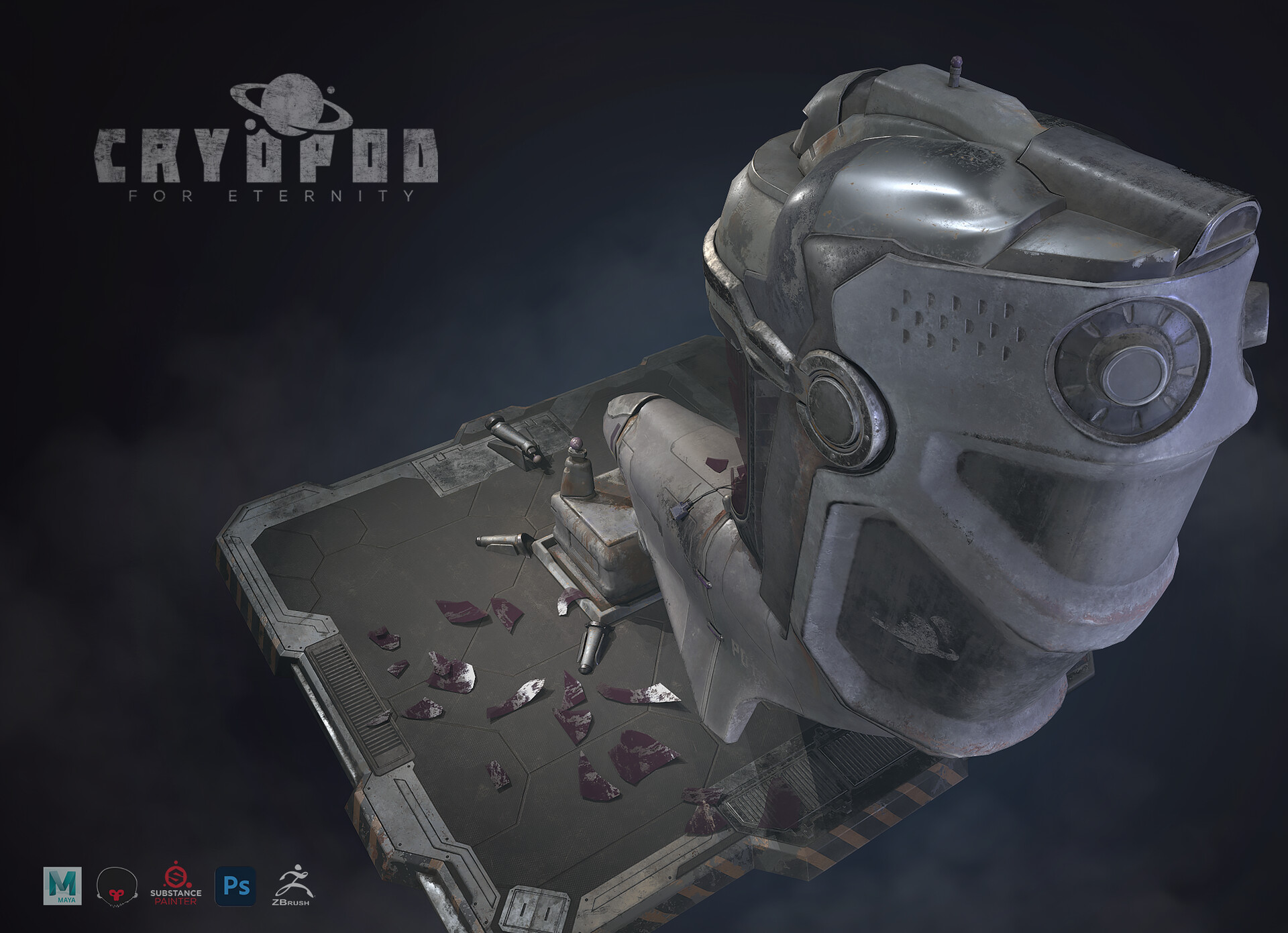 Anna Afanaseva - Cryopod for eternity