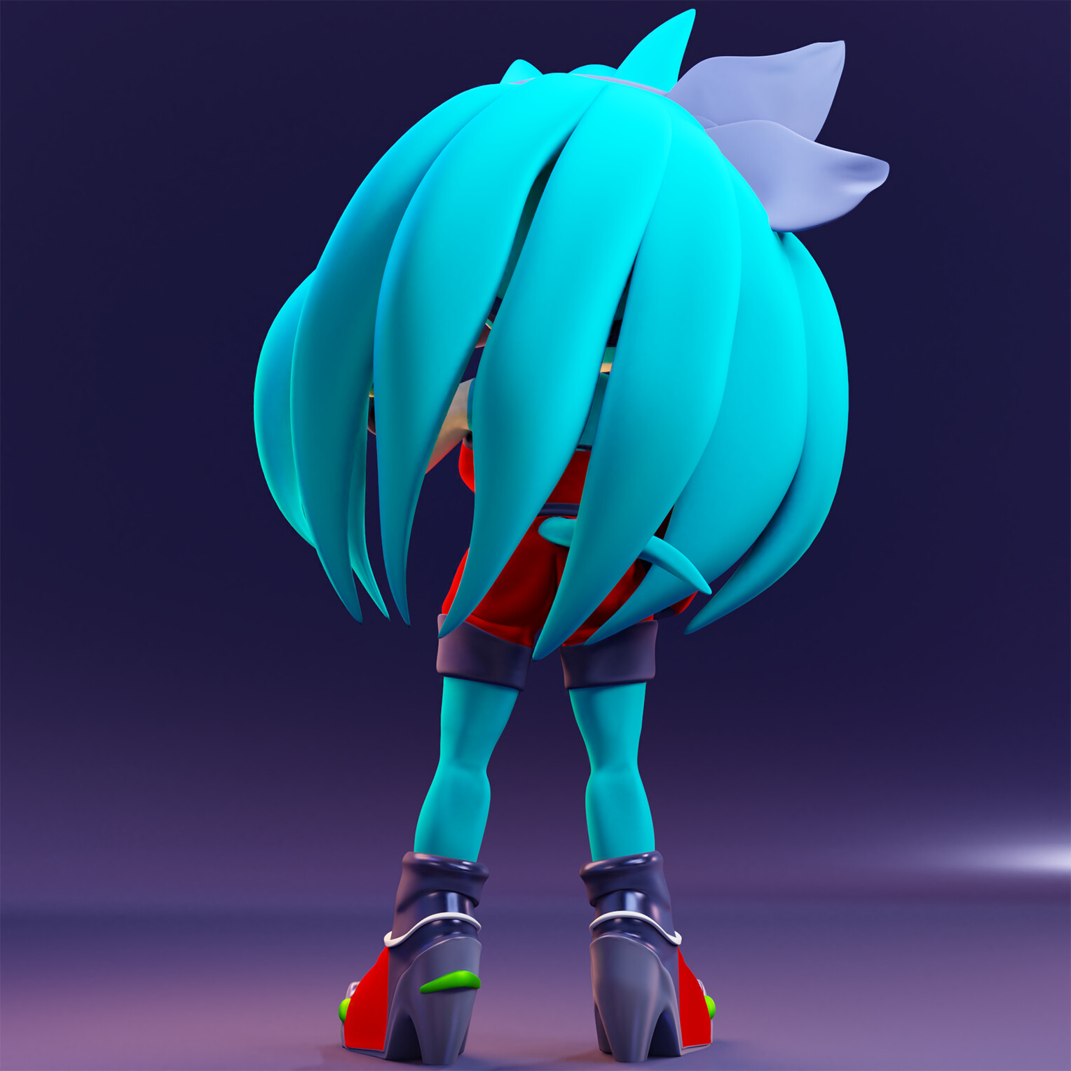 Sonia The Hedgehog 3d