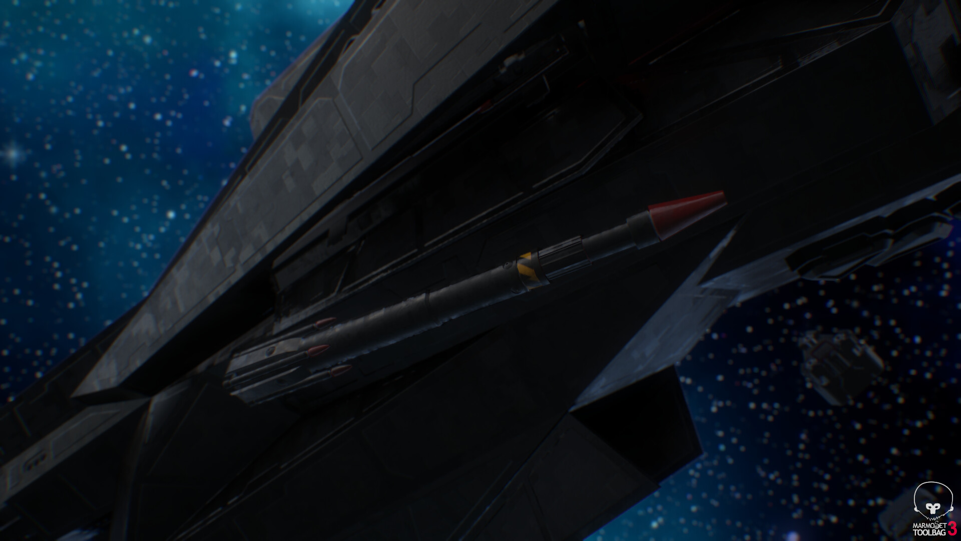 Anton Perfilev - Amun-Ra Class Stealth Ship "Anubis" [The Expanse]