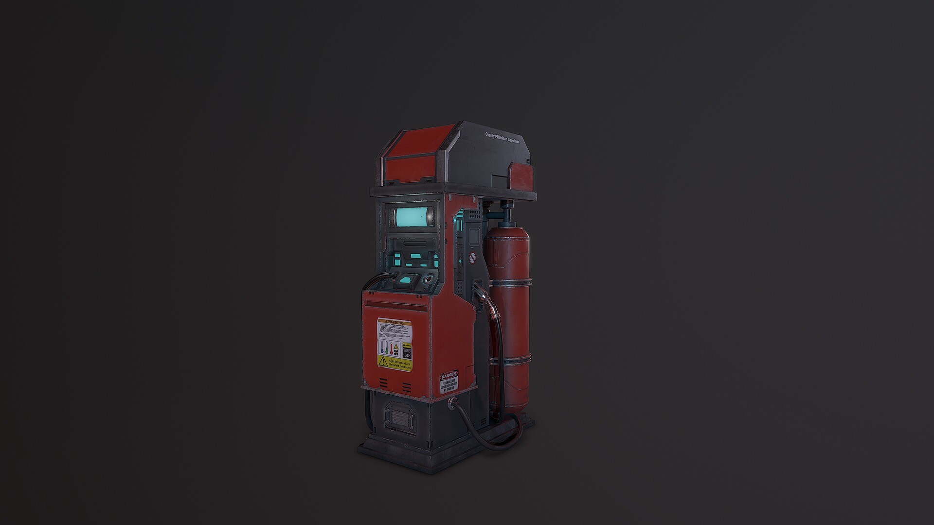 ArtStation - Gas Station