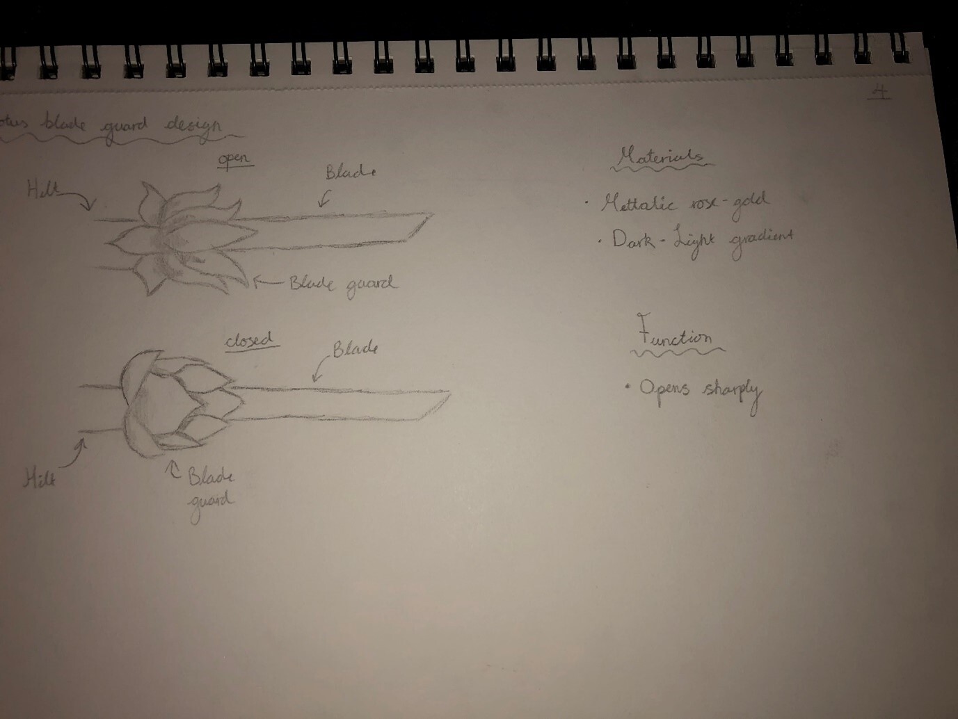 Amelia Sunderland - Sci-Fi Sword Concepts