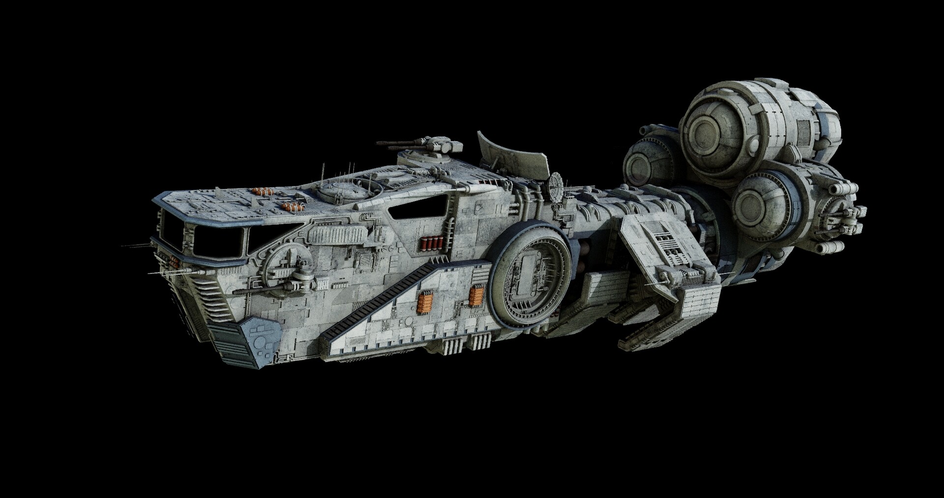 Alexander Ivanov - Corellian Acklay-type light freighter