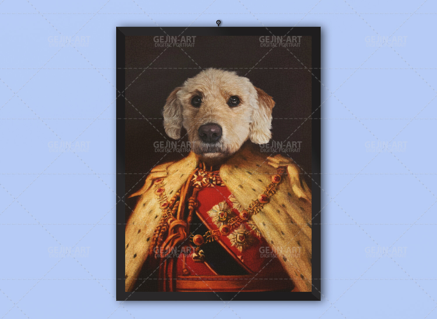 ArtStation - King Edward Portrait Template Design