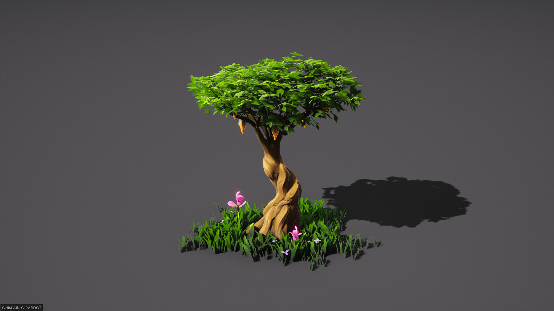 Ghislain GIRARDOT - Unreal Engine Props - Stylized Trees