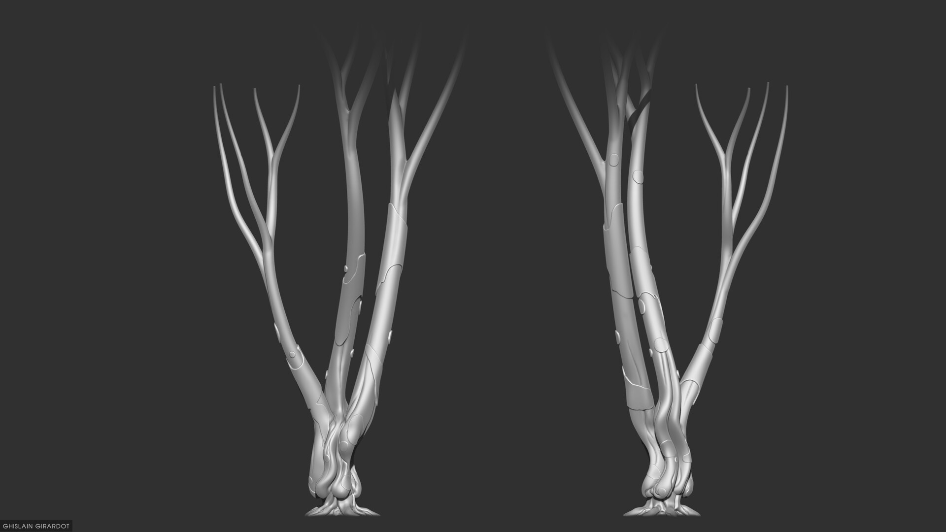 Ghislain GIRARDOT - Unreal Engine Props - Stylized Trees